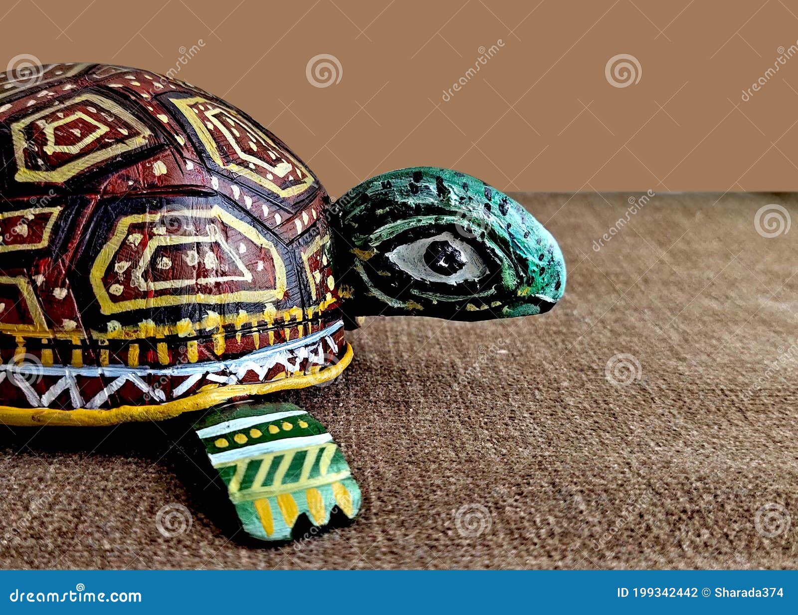 Tortoises Coconut Shell Art and Craft Stock Photo - Image of tortoises ...