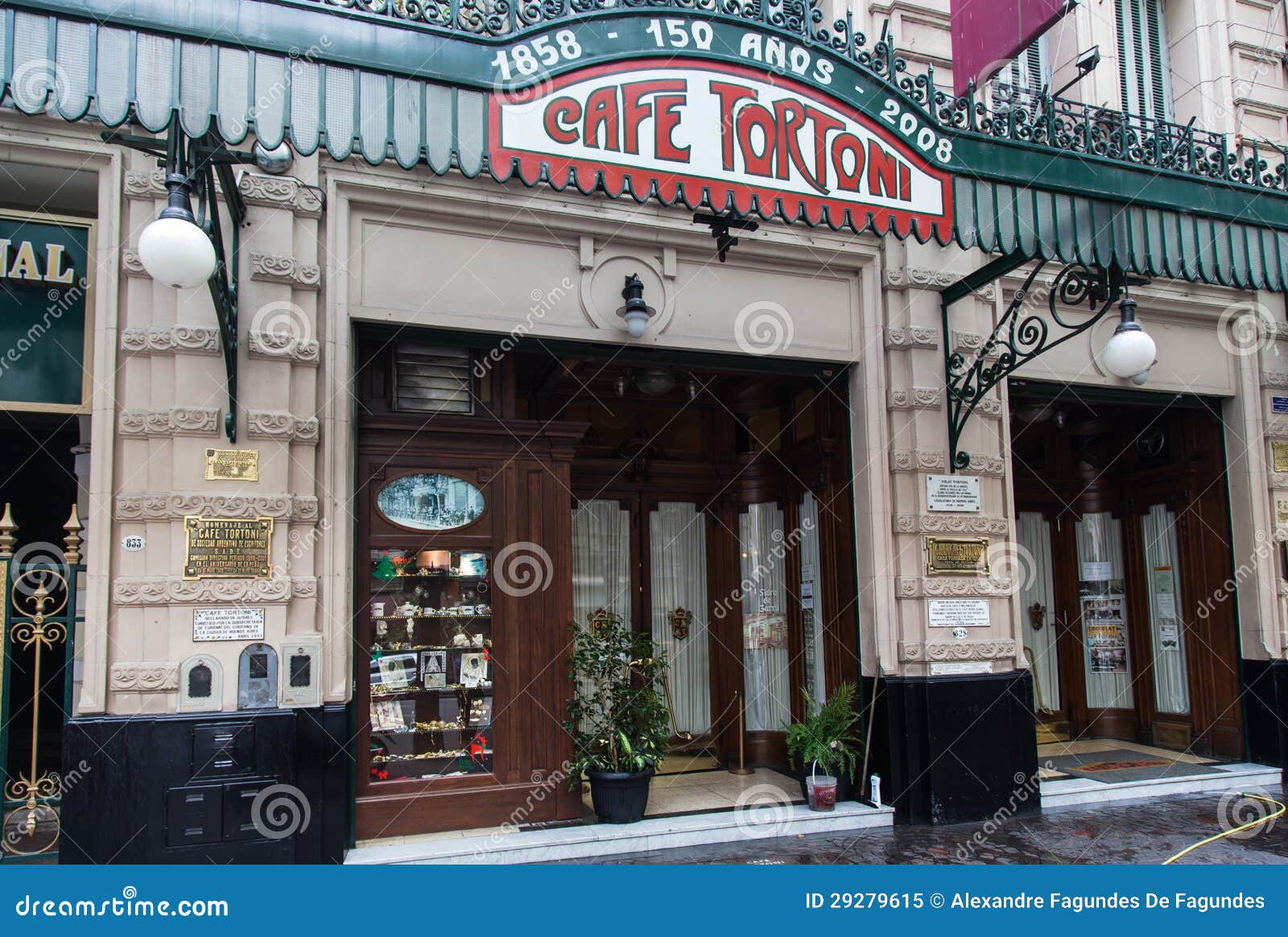 Tortoni Cafe Buenos Aires Argentina Editorial Image - Image of sign ...