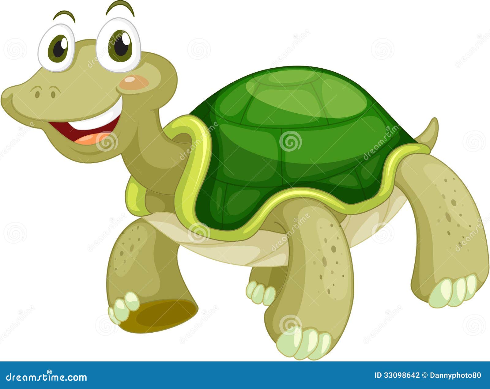 Tortuga Animada Fotografía de archivo - Imagen: 33098642