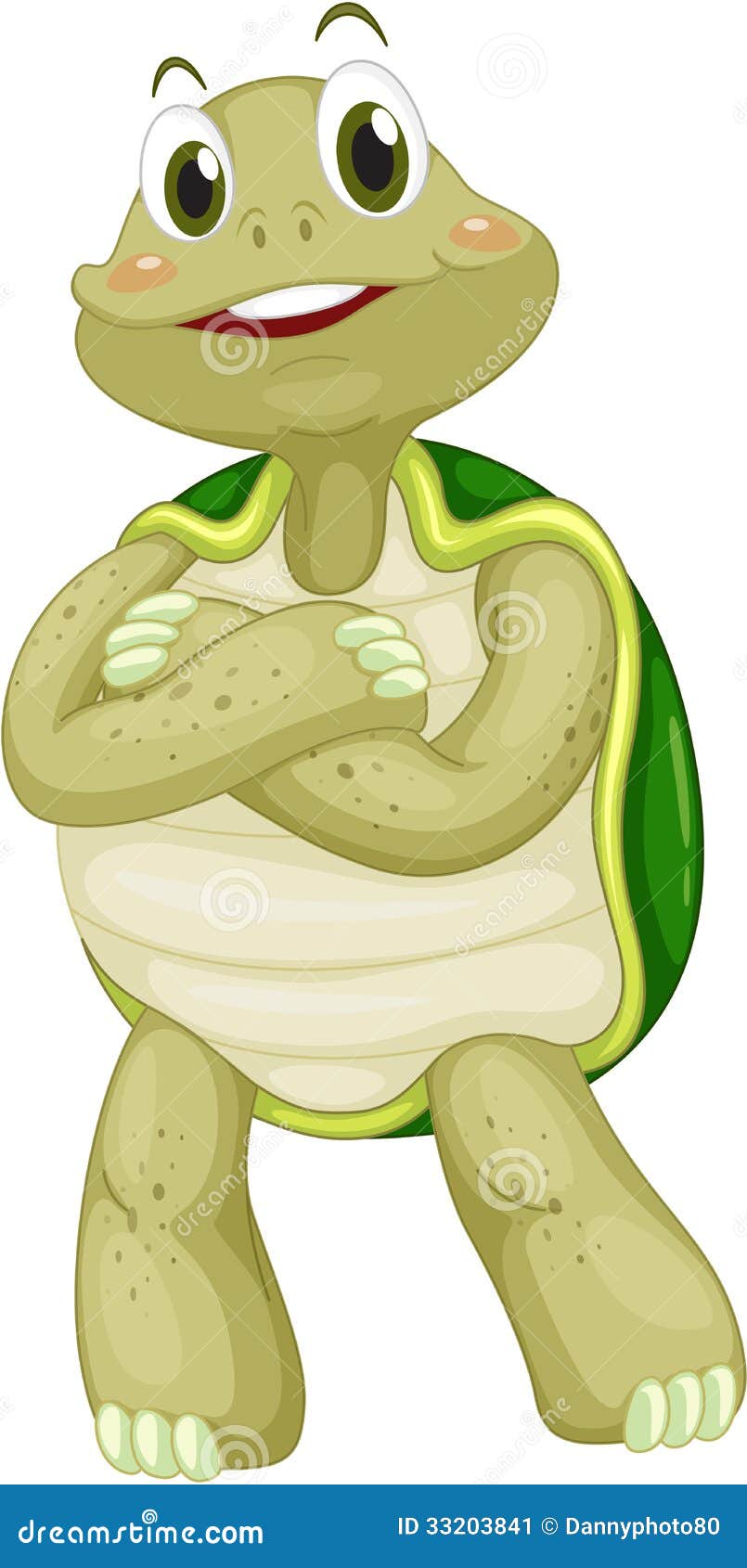 Tortuga animada stock de ilustración. Ilustración de animal - 33203841