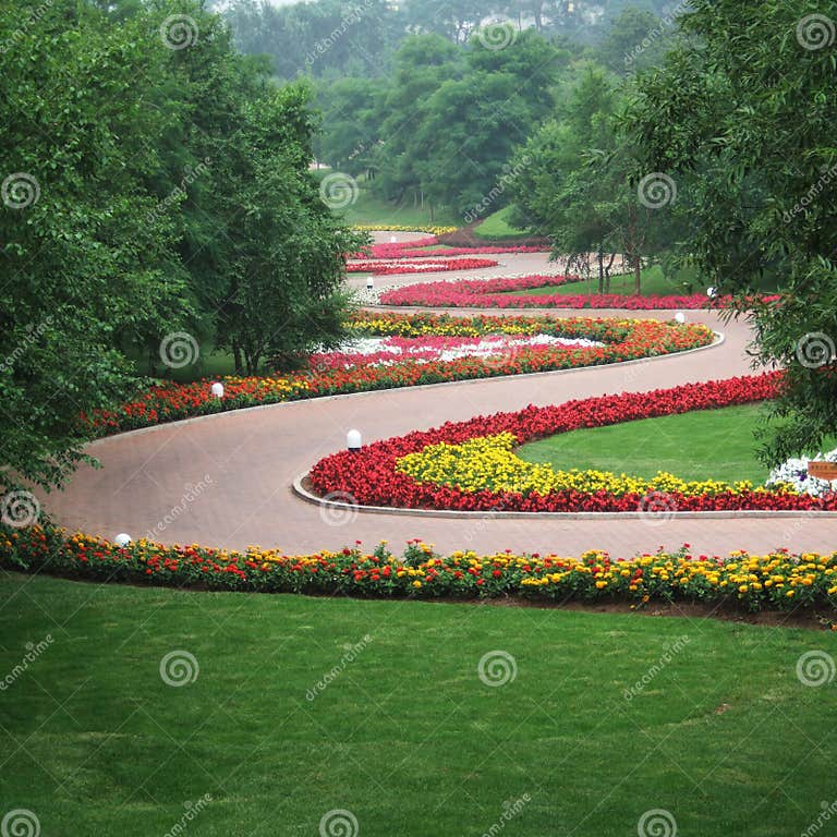 Tortuous Pathway stock photo. Image of international, asia - 4066338