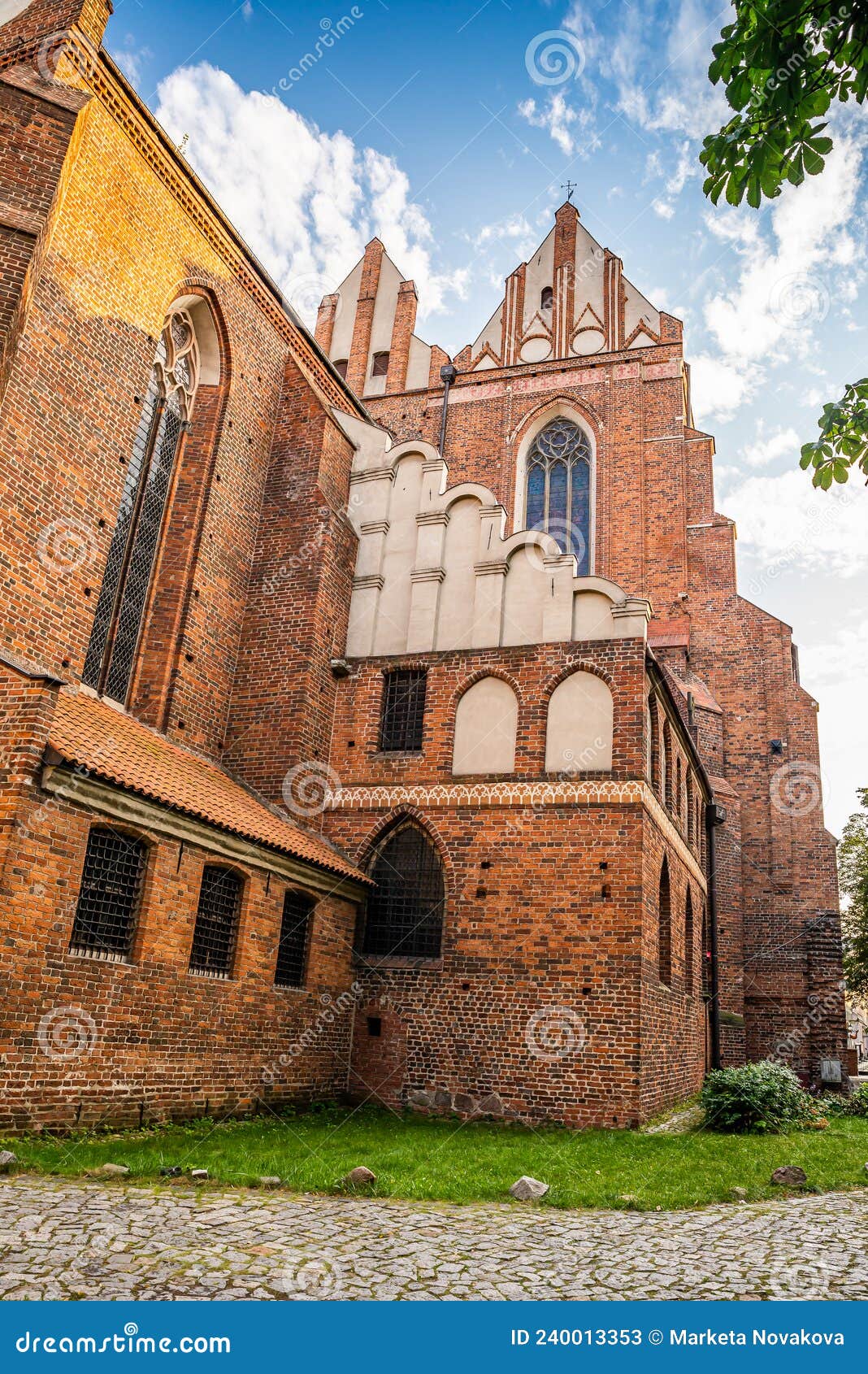 Torun, Poland - August 11, 2021. St. Johns Cathedral - Katedra Pw. Sw ... Torun, Poland - August 11, 2021. St. Johns Cathedral - Katedra Pw. Sw ...