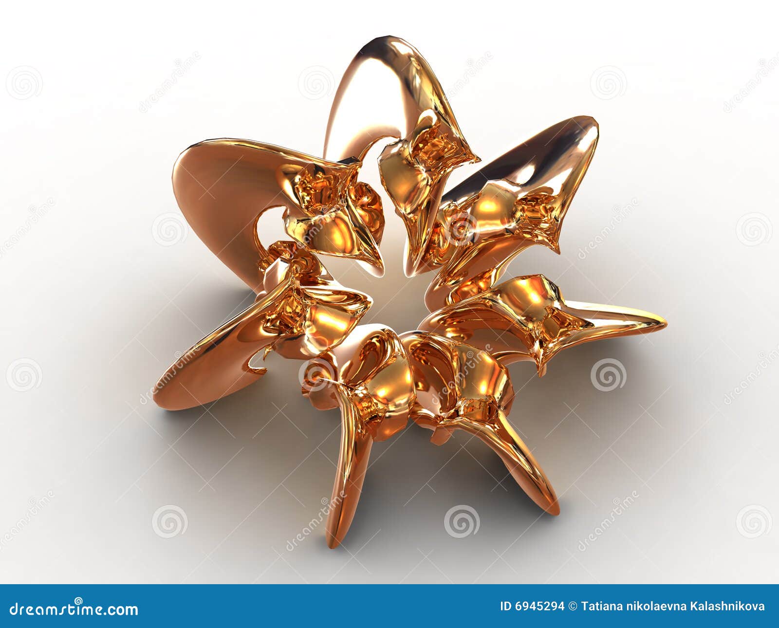 Torus knot stock illustration. Illustration of sign, symbol - 6945294