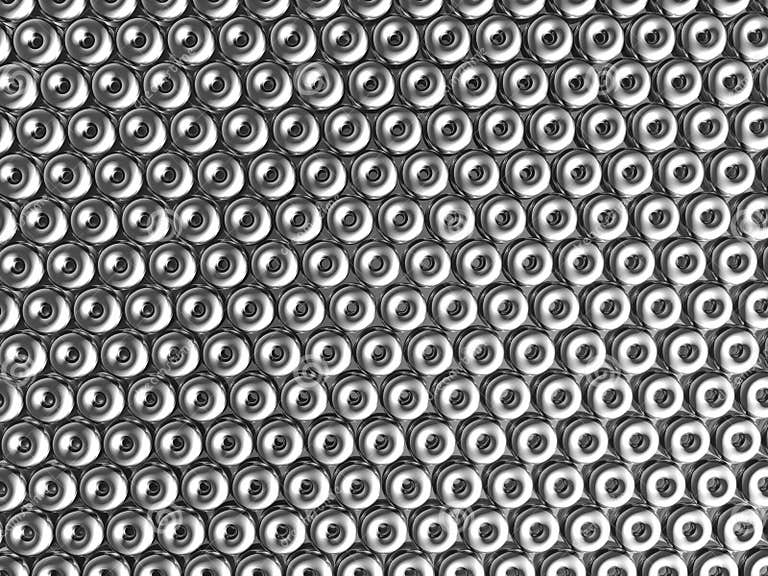 Torus Pattern Shiny Metal Effect Background Stock Illustration ...