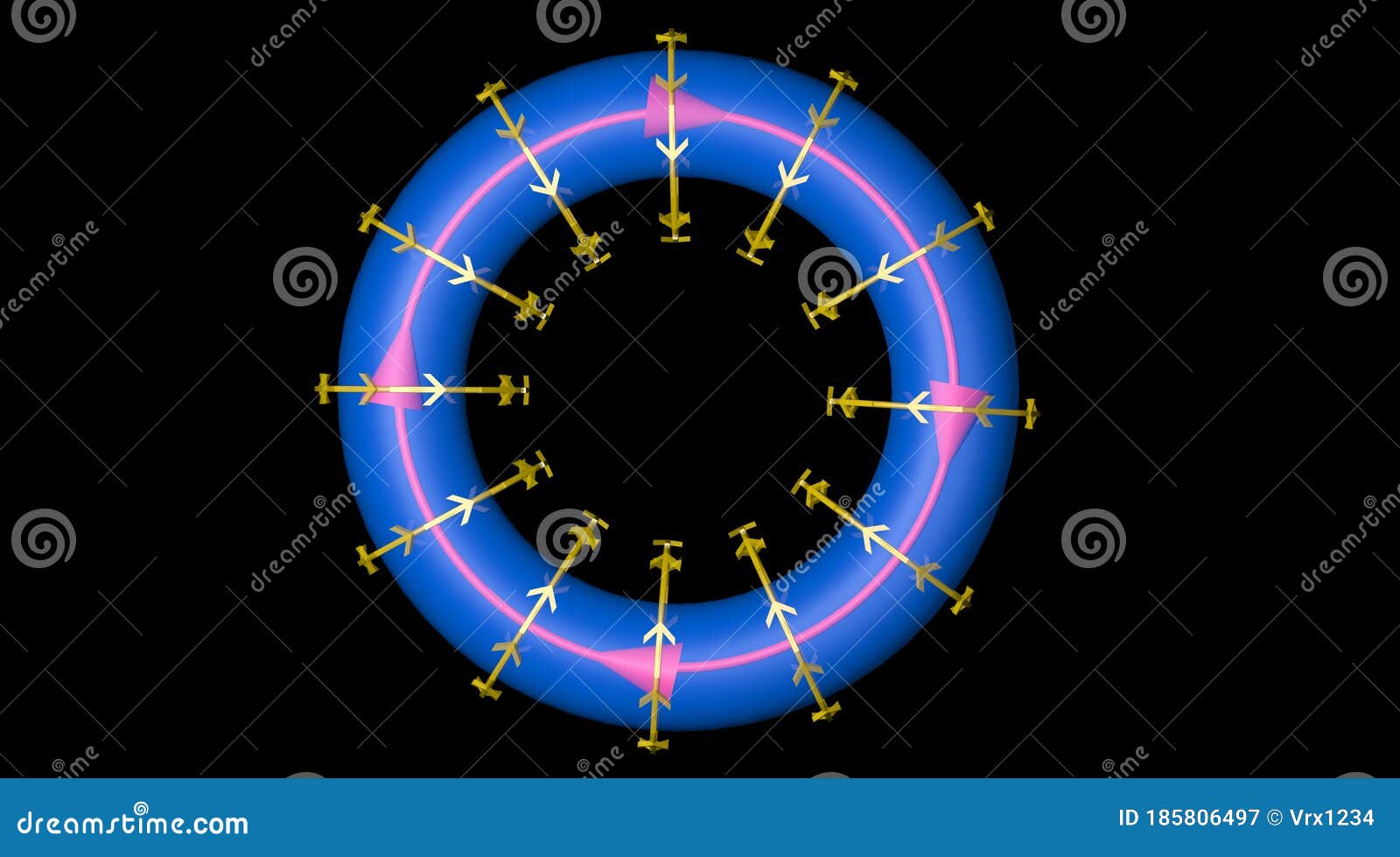 Toroidal Magnetic Field Lines . Fusion Energy. Helical Path Flow ... Toroidal Magnetic Field Lines . Fusion Energy. Helical Path Flow ...
