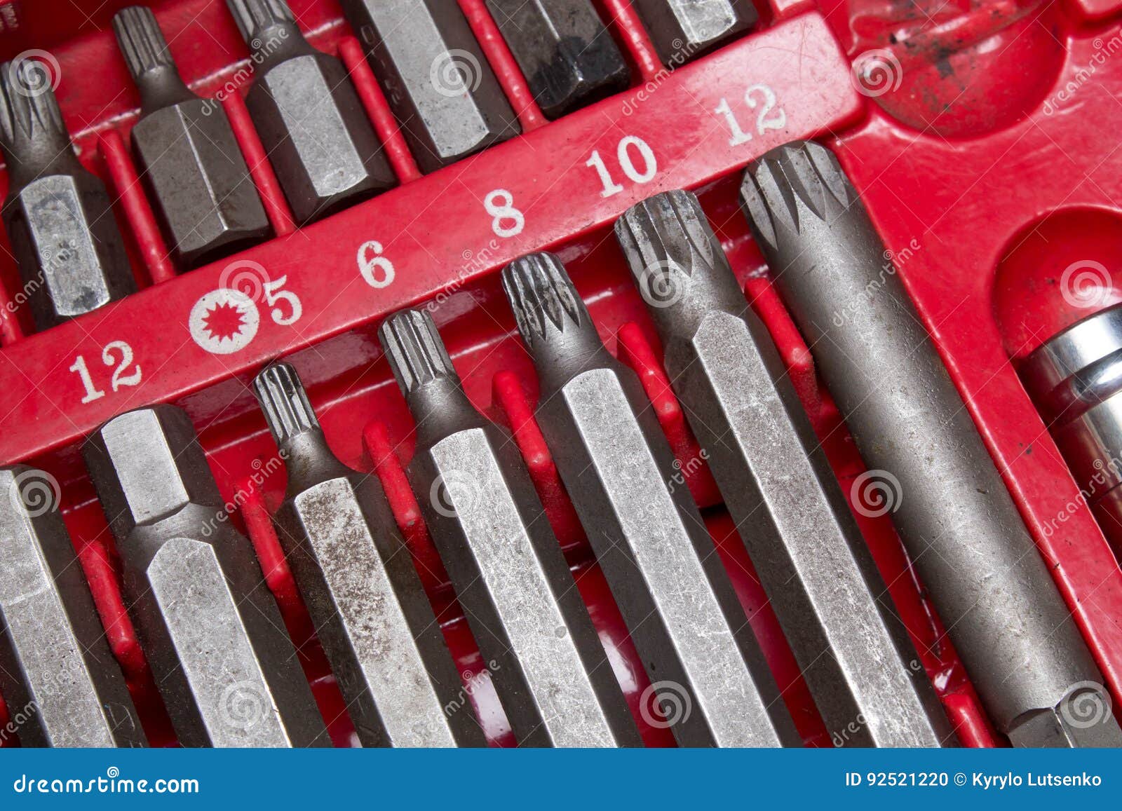 Torx heads stock photo. Image of drill, product, hexagon - 92521220