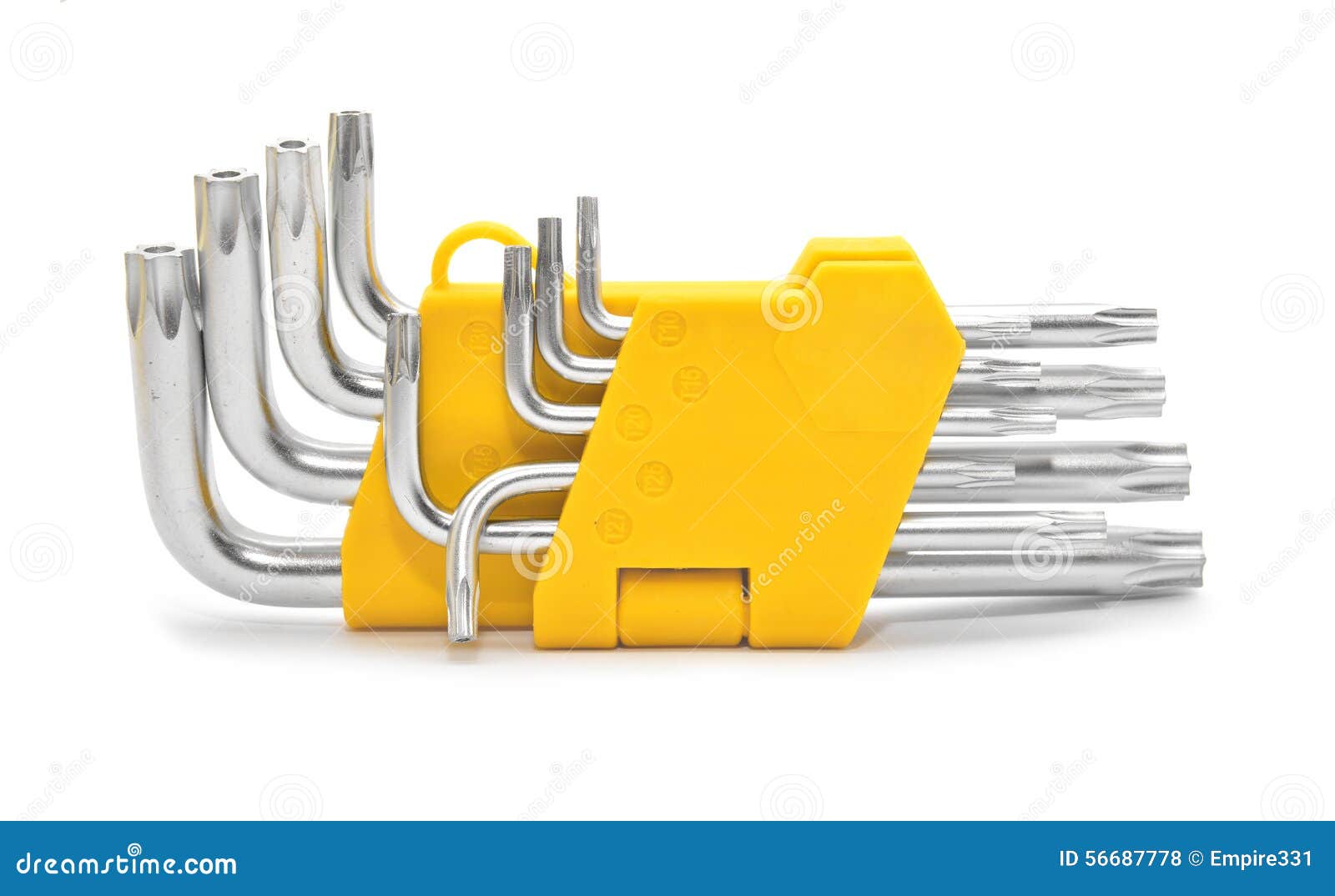 Torx keys stock photo. Image of industrial, hexagonal - 56687778
