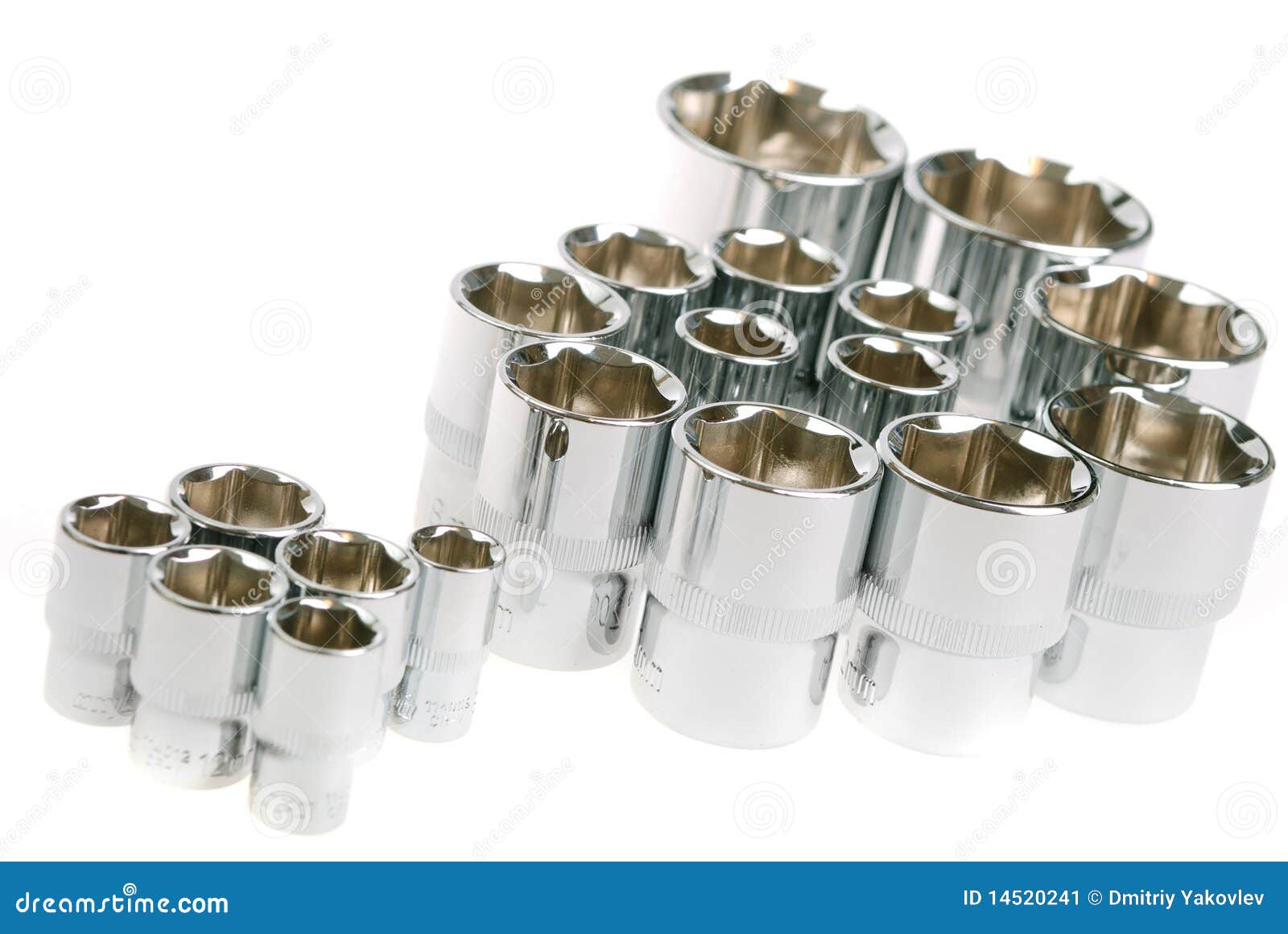 Torx socket set stock image. Image of round, line, change - 14520241