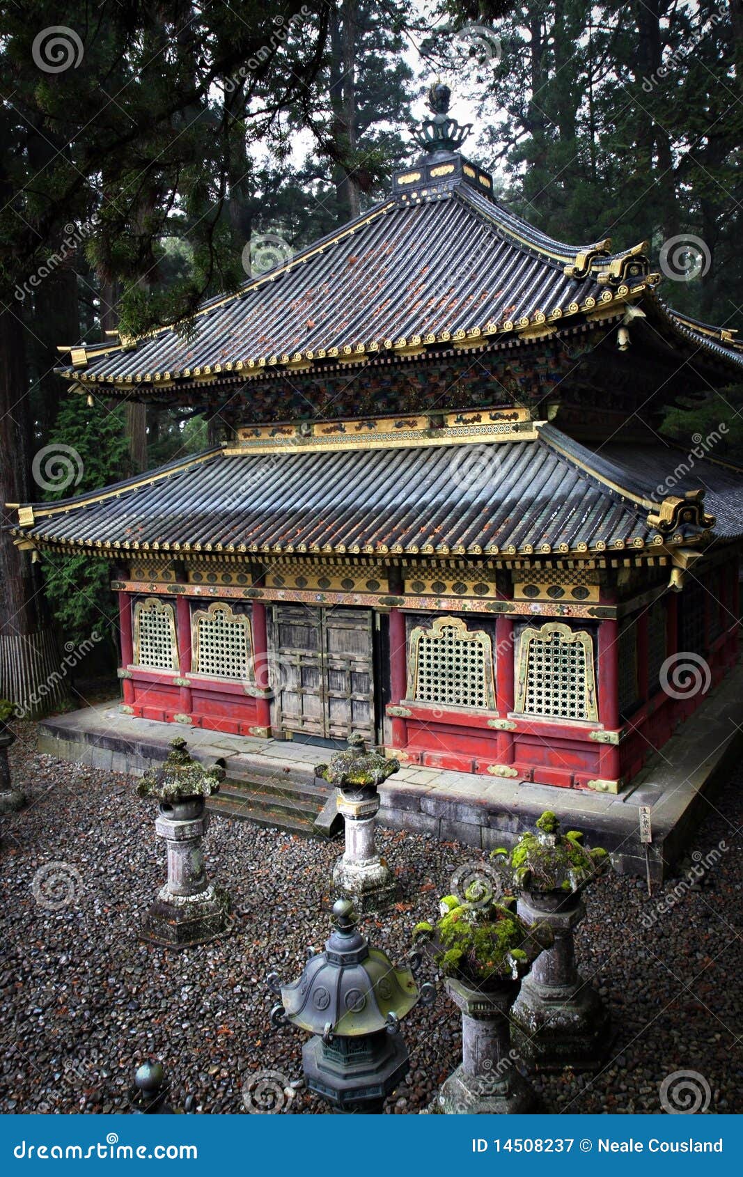 Toshogo Temple, Nikko stock image. Image of building - 14508237