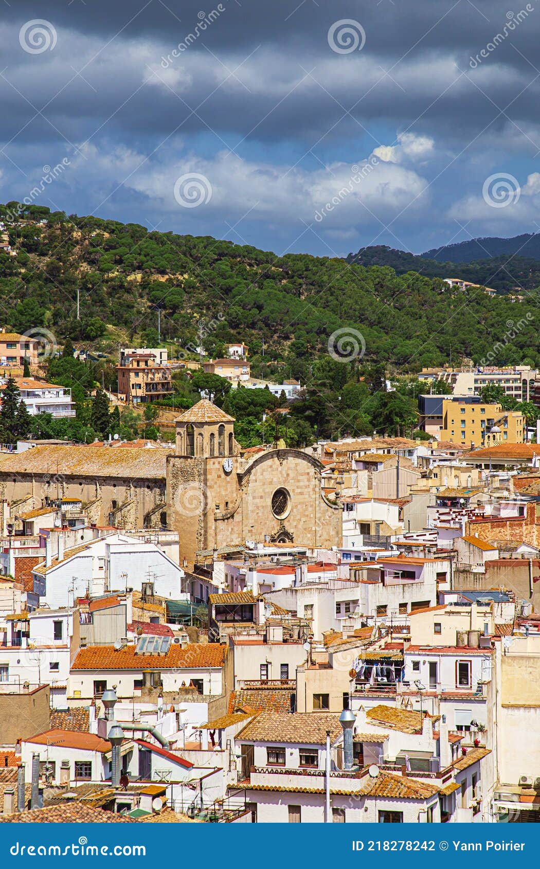 Tossa de Mar, Spain editorial photography. Image of brava - 218278242
