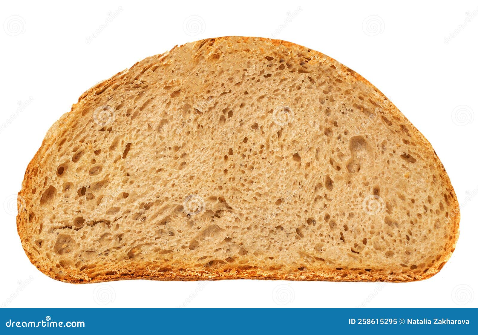 Tostada De Pan Aislado En Fondo Blanco Imagen de archivo - Imagen de ...