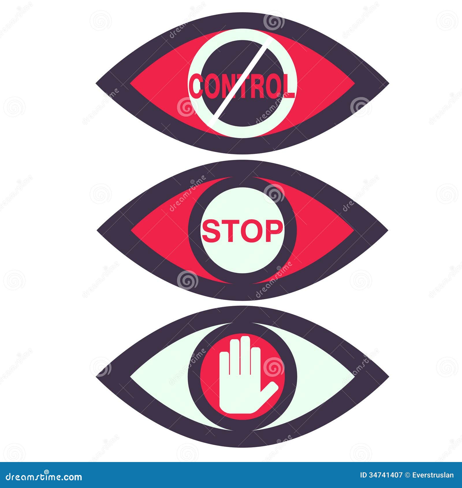 Total Control Eye Pyramid Vector EPS Icon | CartoonDealer.com #121756772