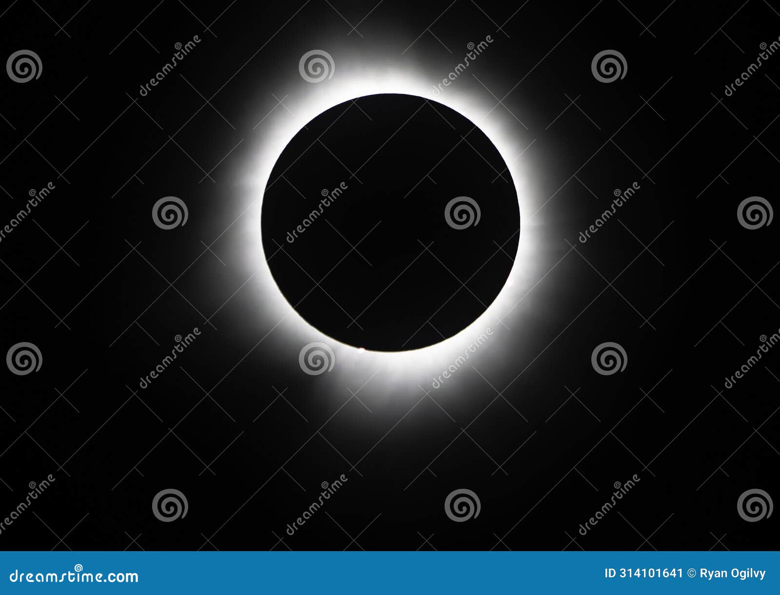 Total Eclipse Fishers Indiana April 2024 Editorial Photo - Image of ...