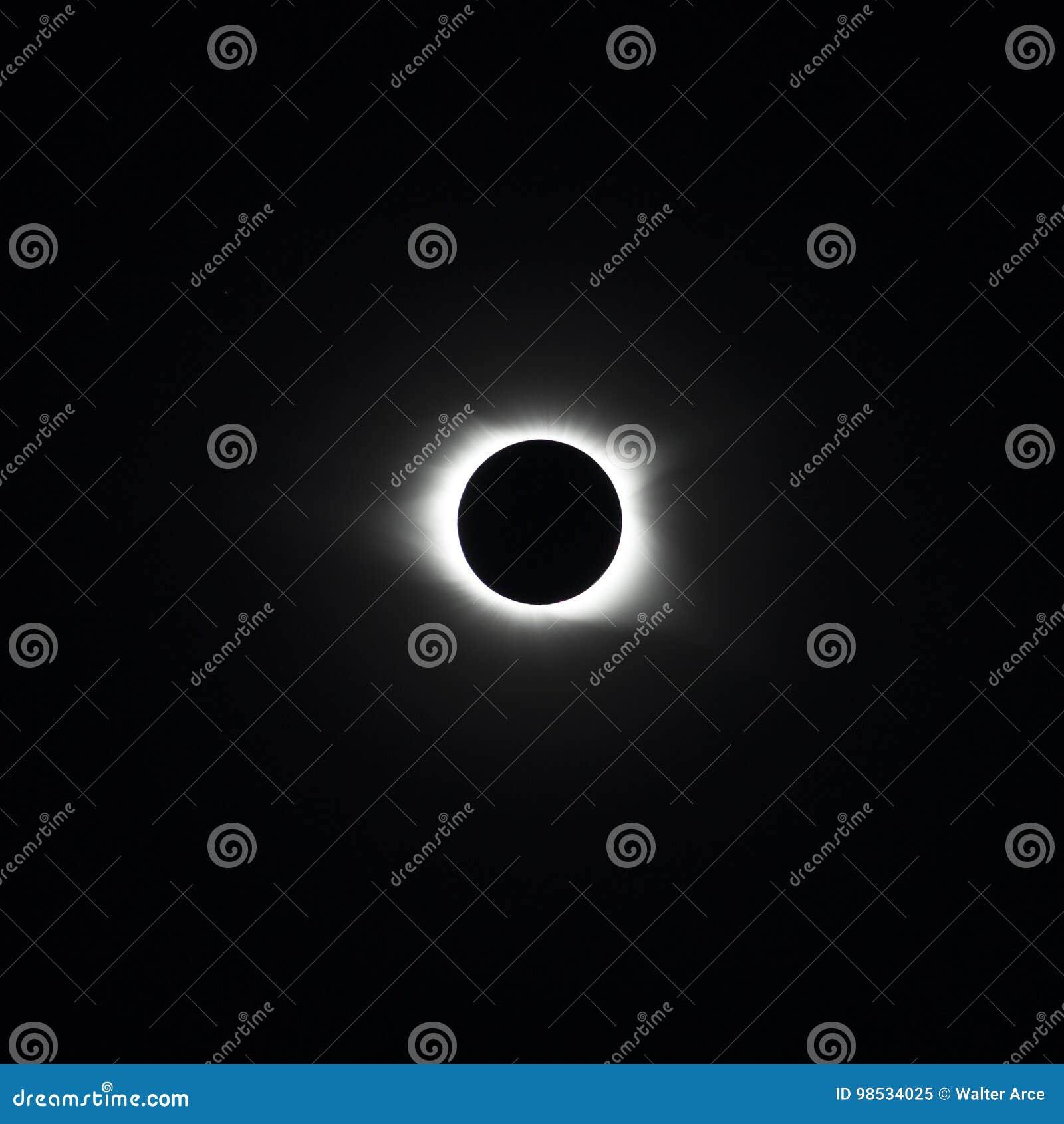 Total Eclipse of the Sun stock image. Image of moon, orbit - 98534025