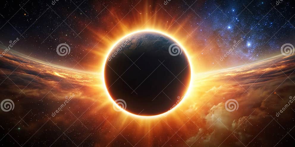 A Total Eclipse of the Sun Solar Eclipse Solar System Planets AI ...