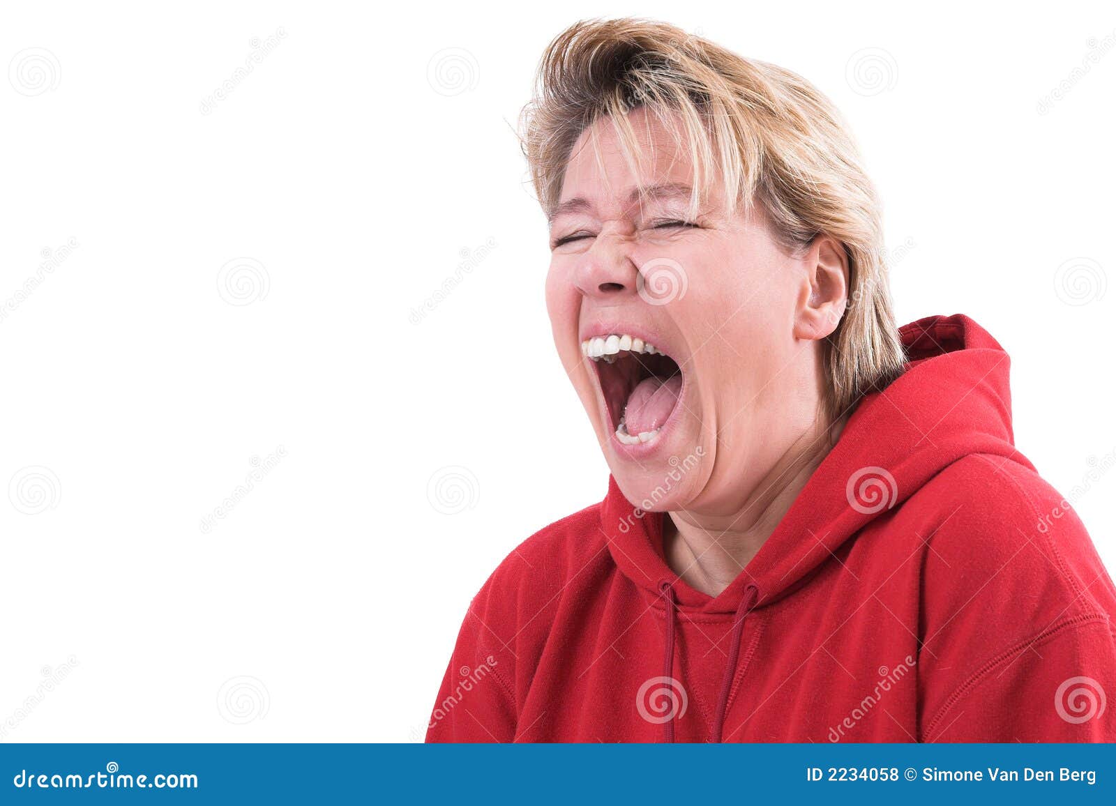 Total frustration stock photo. Image of stress, mouth - 2234058