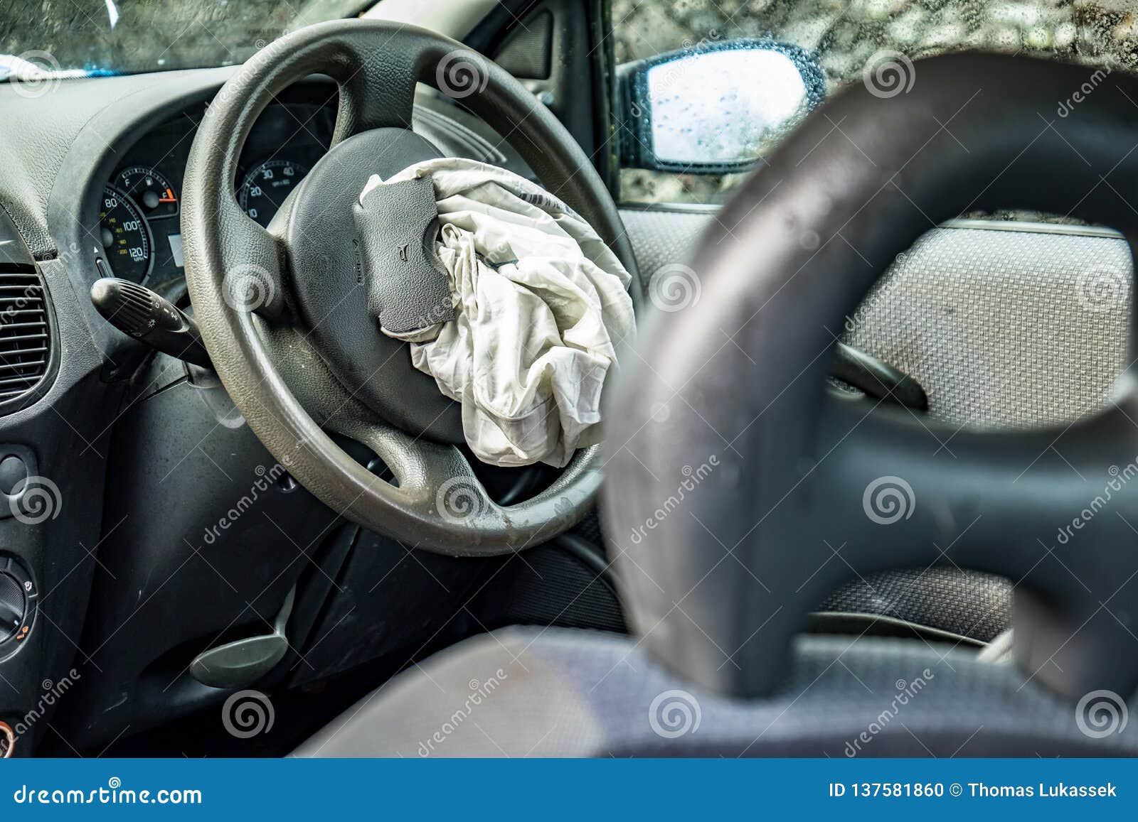Exploded Airbag Stock Image | CartoonDealer.com #26800699