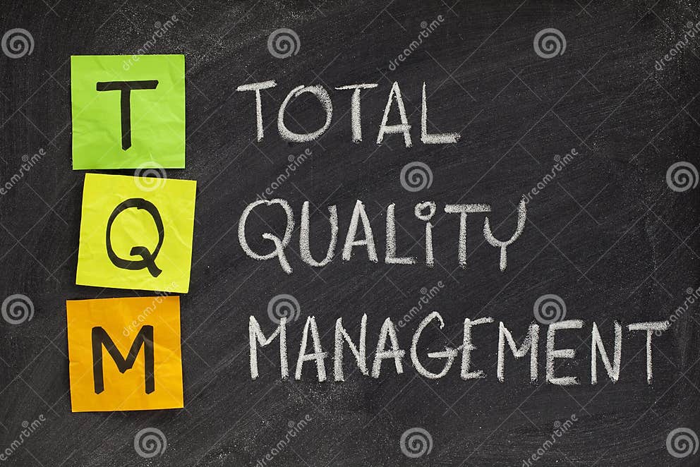 Total quality management stock image. Image of project - 17856969