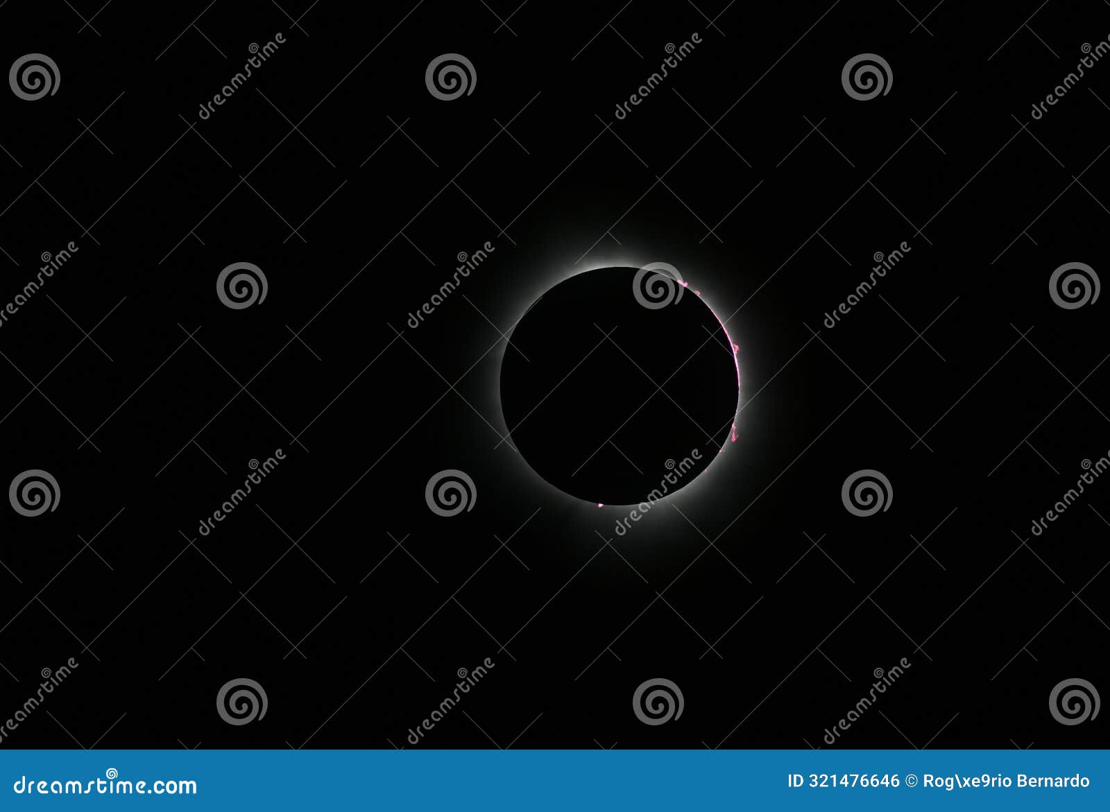 Total Solar Eclipse Royalty-Free Stock Image | CartoonDealer.com #321476698