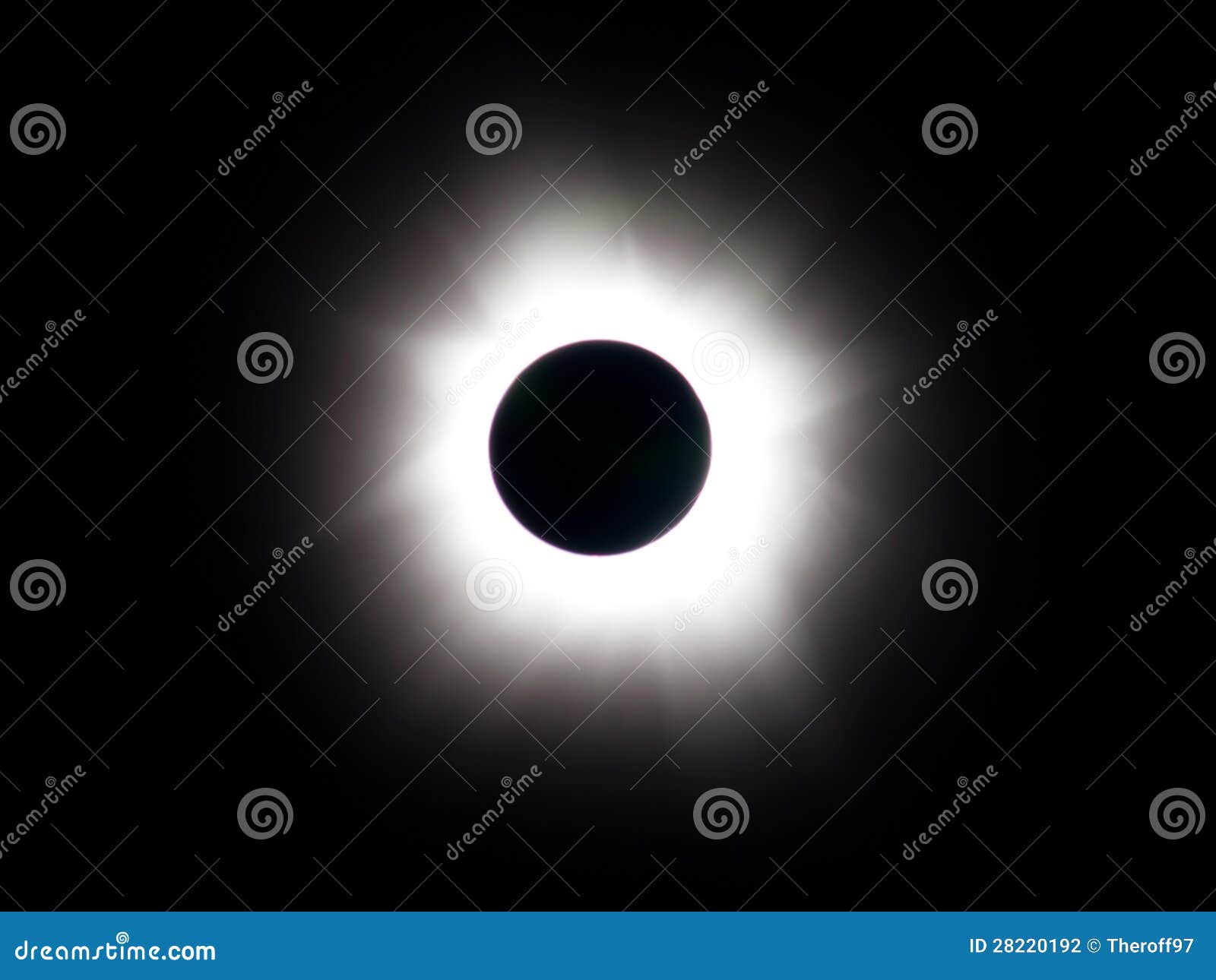 Total Solar Eclipse - Totality Stock Photo - Image of space, star: 28220192
