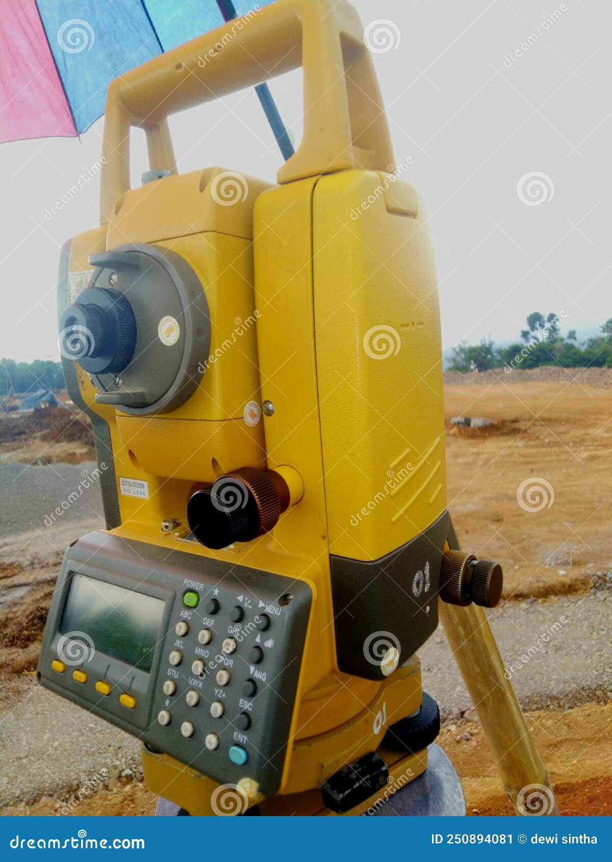 This is a Total Station Which is a Tool for Measuring Angles and ...