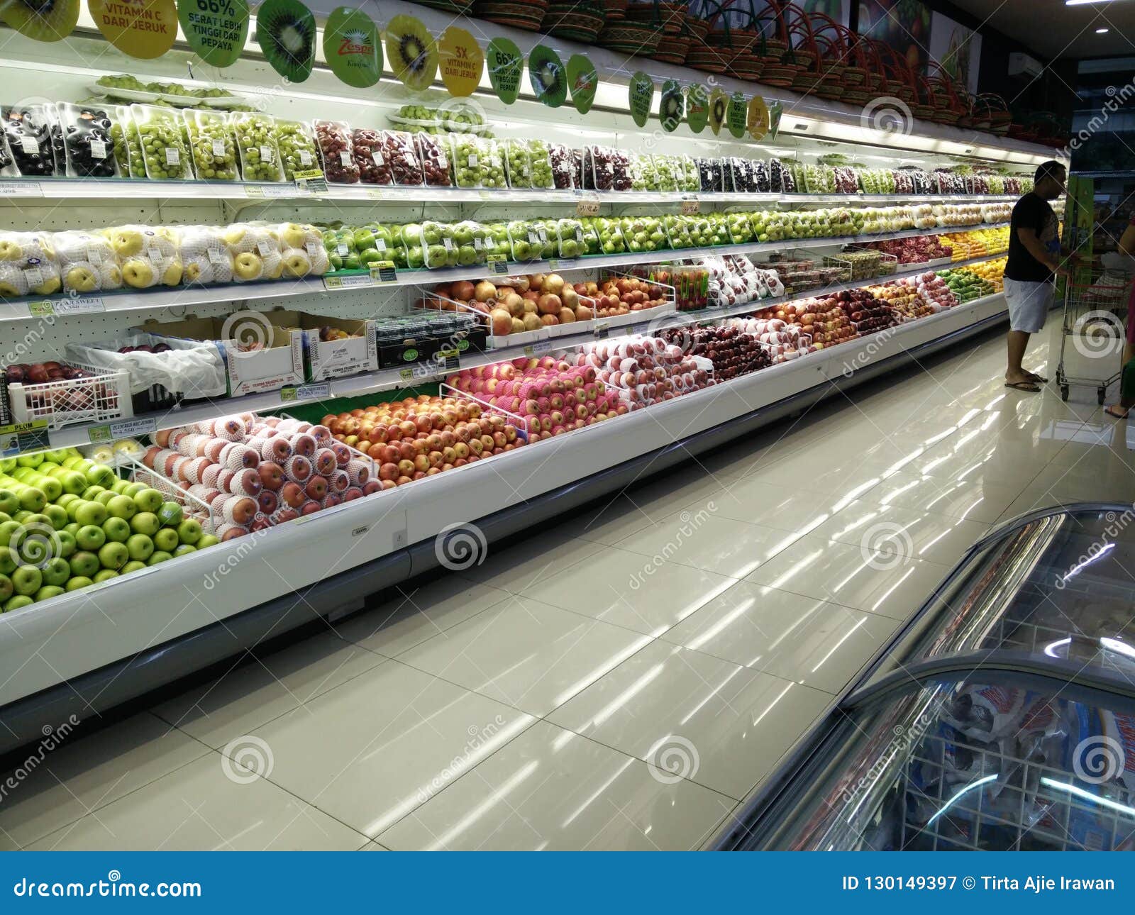 Total Supermarket Interior View Editorial Photography - Image of ...