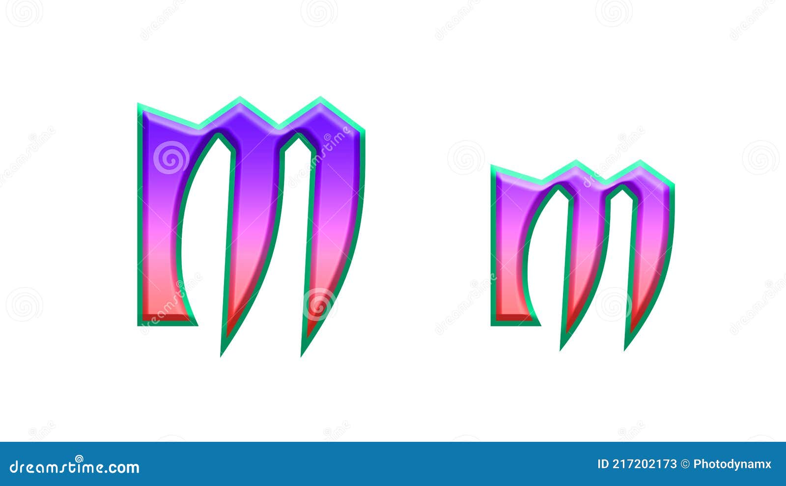 Totally Gothic Font Fonts Gradient Sans Serif Alphabet Letters ...