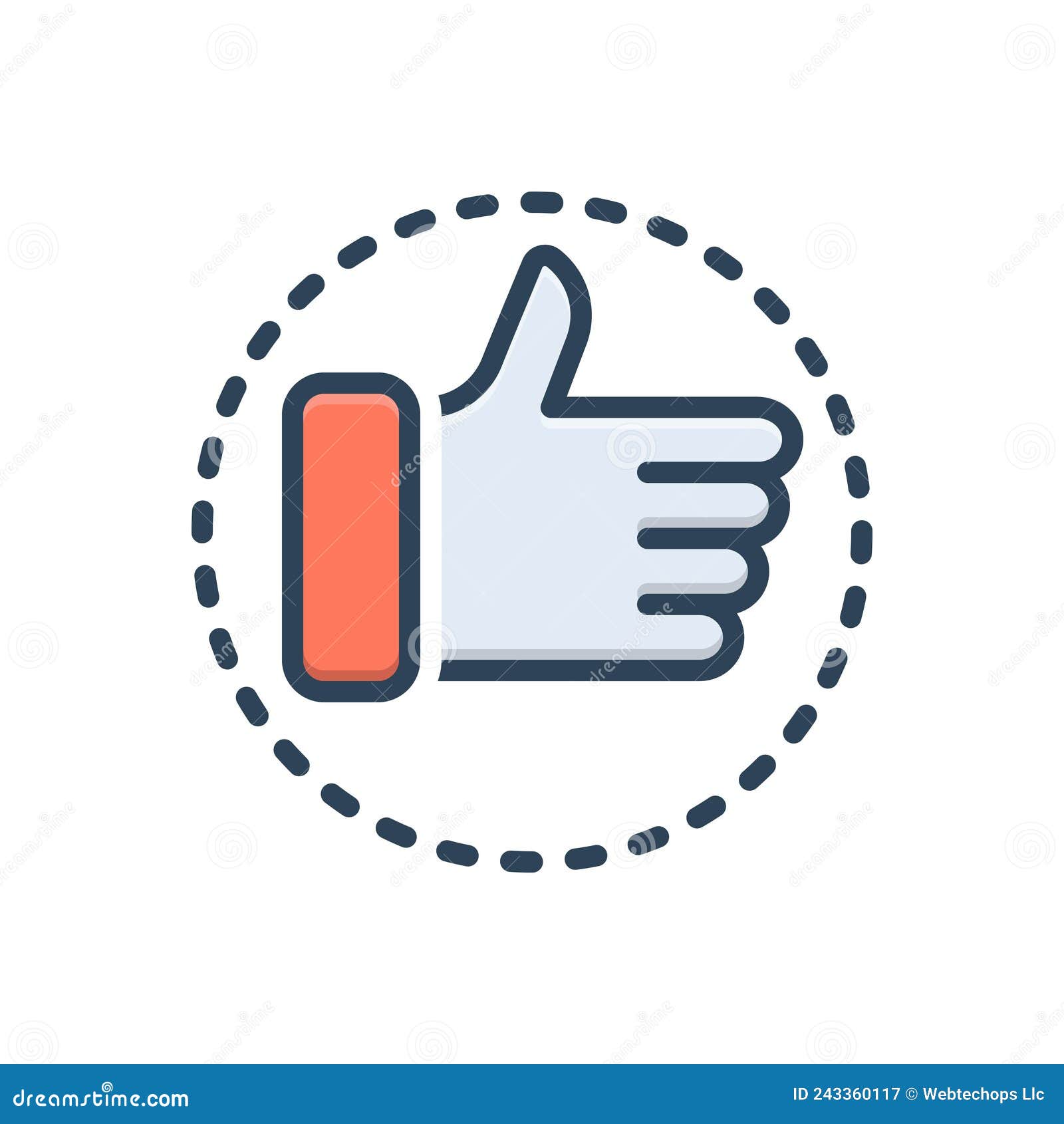 Color Illustration Icon for Totally, Completely and Absolutely Stock ...