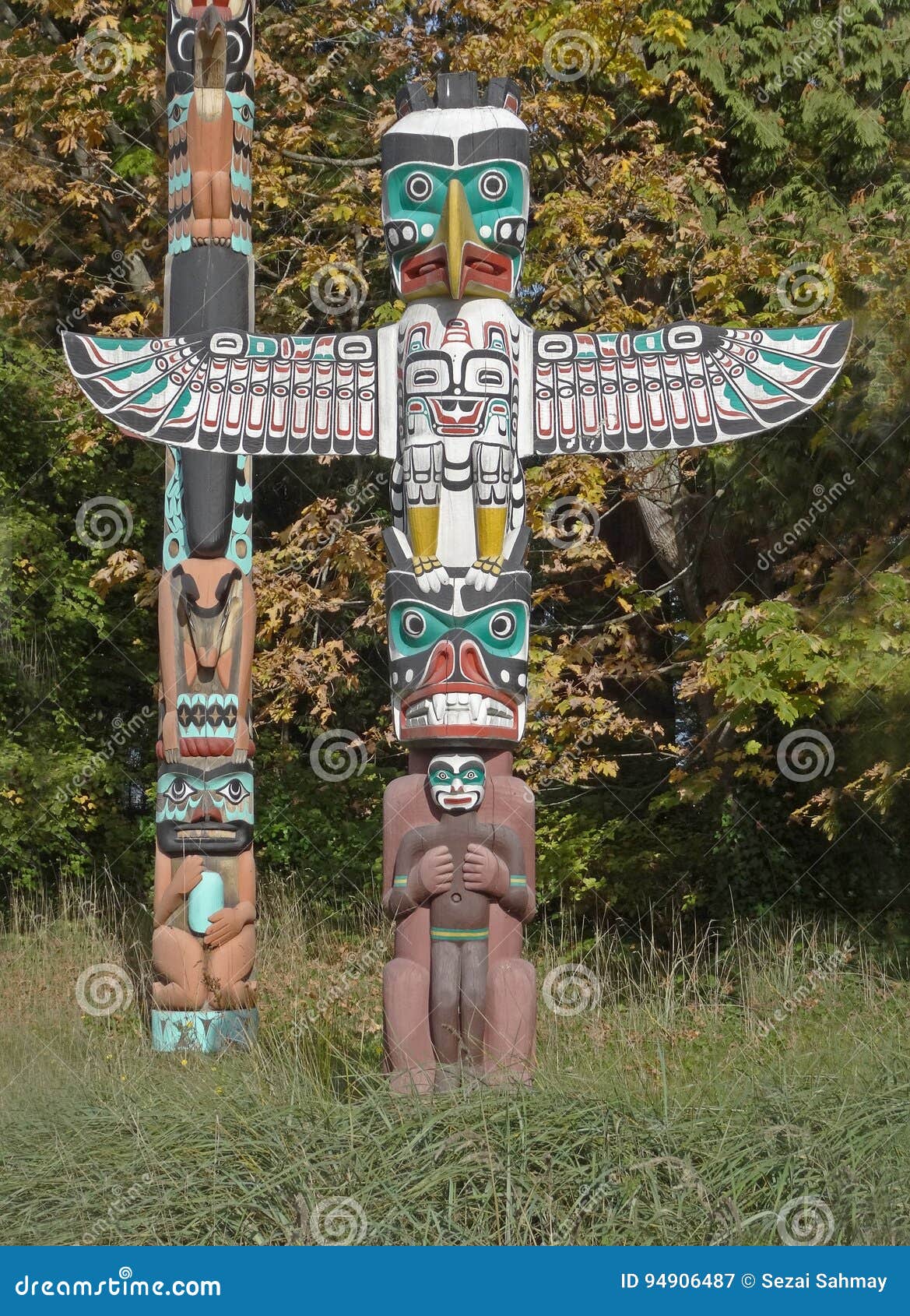 Totem image stock. Image du animal, définition, groupe - 94906487