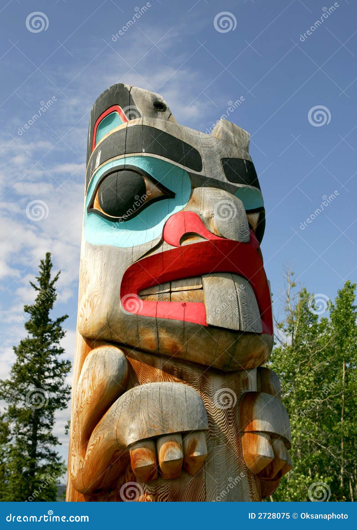 Totem Pole Stock Photography | CartoonDealer.com #25651352