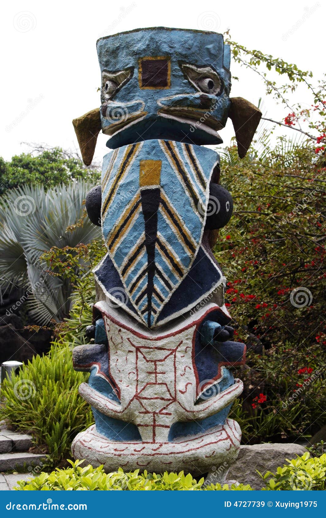 Totem pole stock image. Image of spirit, tourist, nations - 4727739