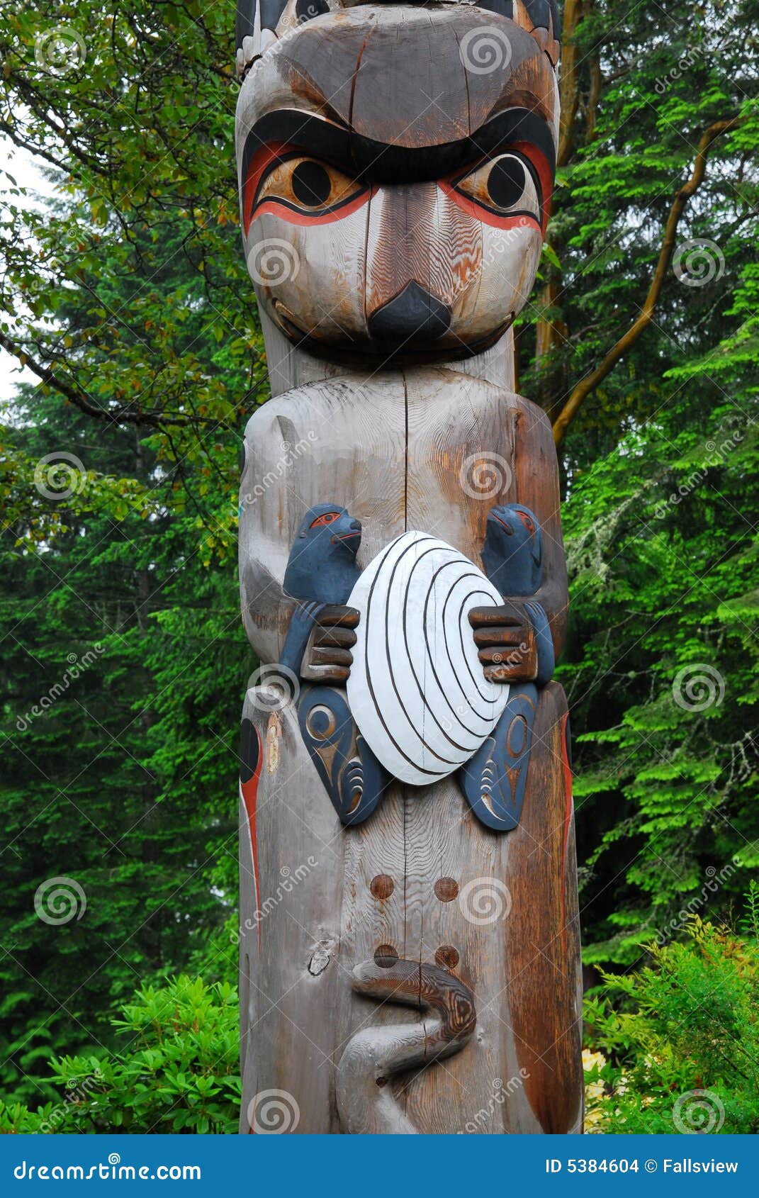 Otter Totem Pole