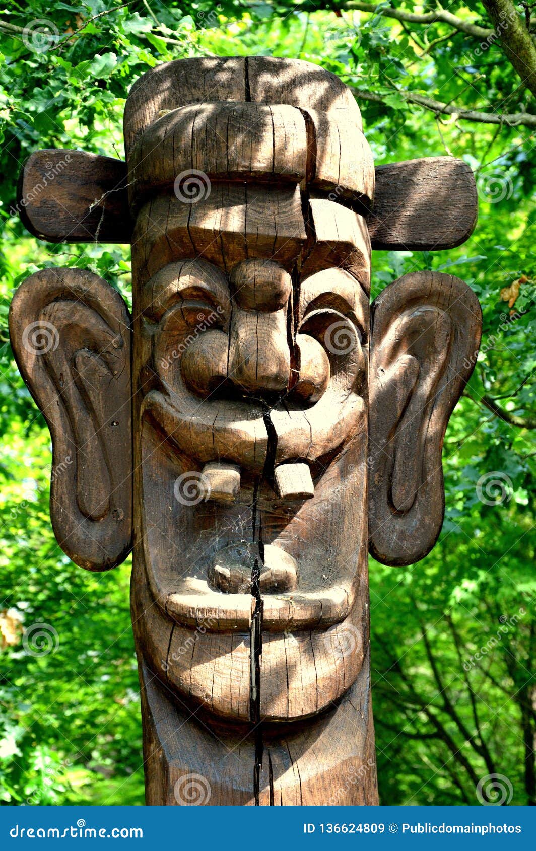 Totem, Sculpture, Carving, Totem Pole Picture. Image: 136624809