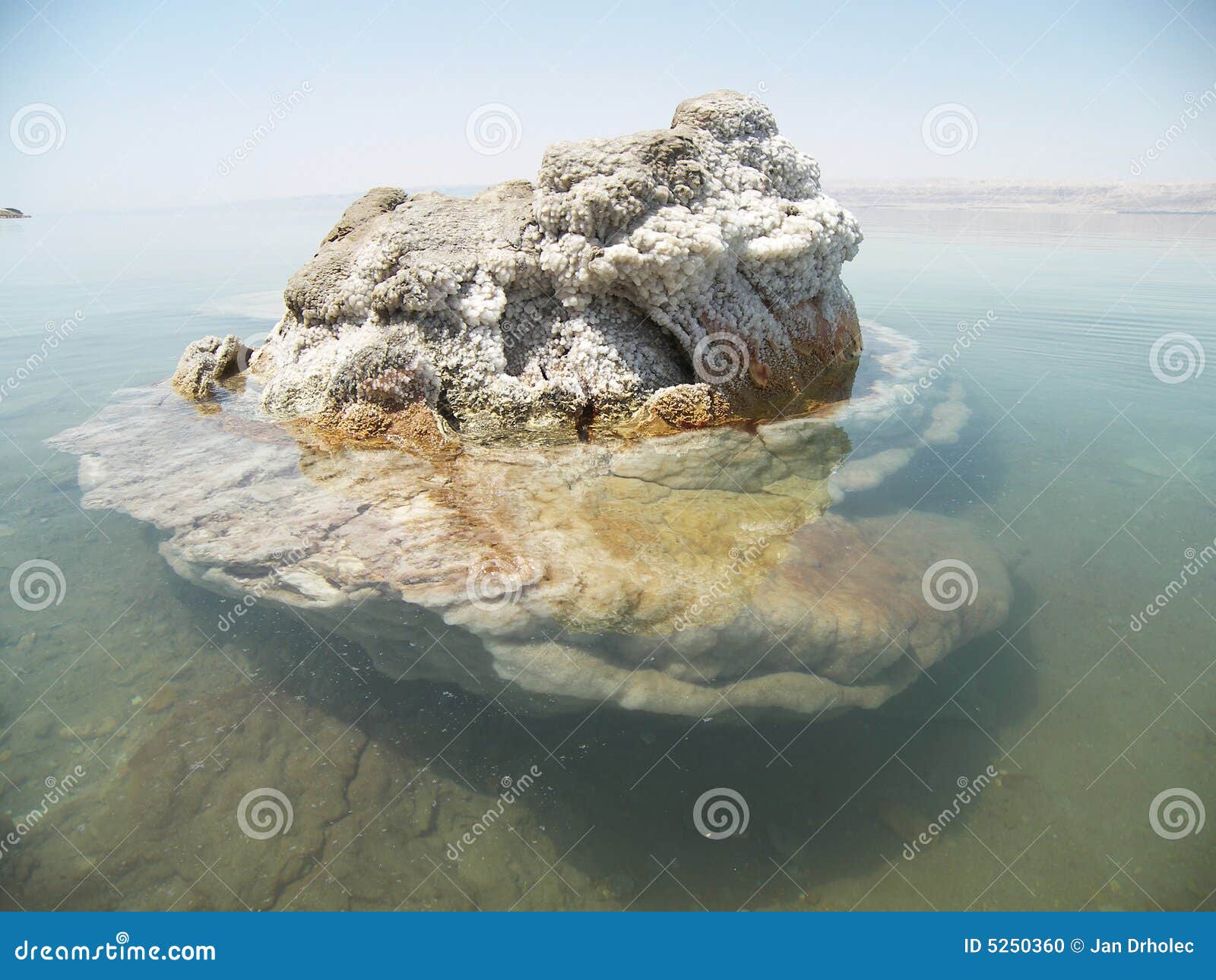 Totes Meer stockfoto. Bild von salz, felsen, horizontal - 5250360