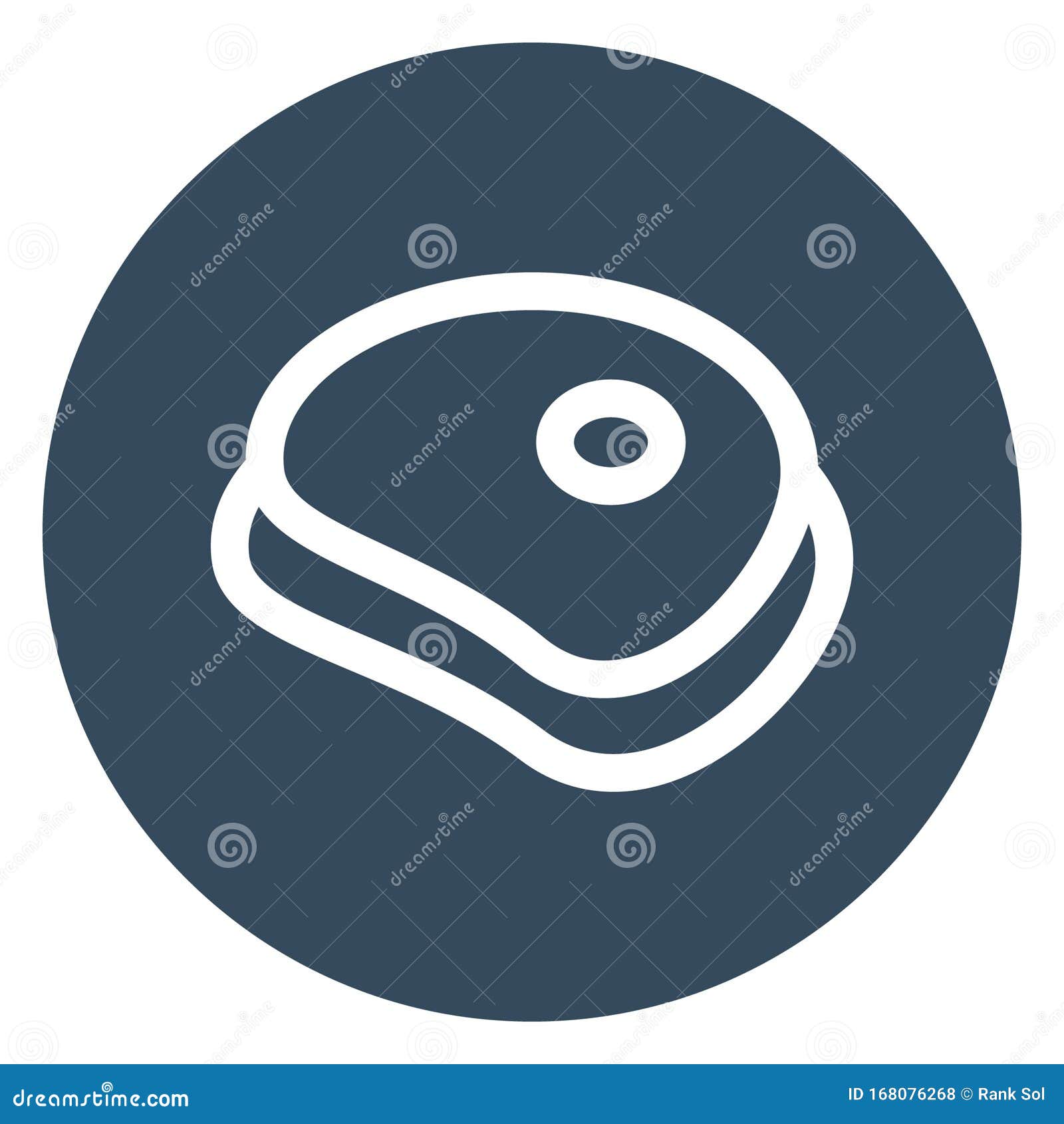 Totopos Outline Bold Vector Icon Which Can Be Easily Modified or Edited ...