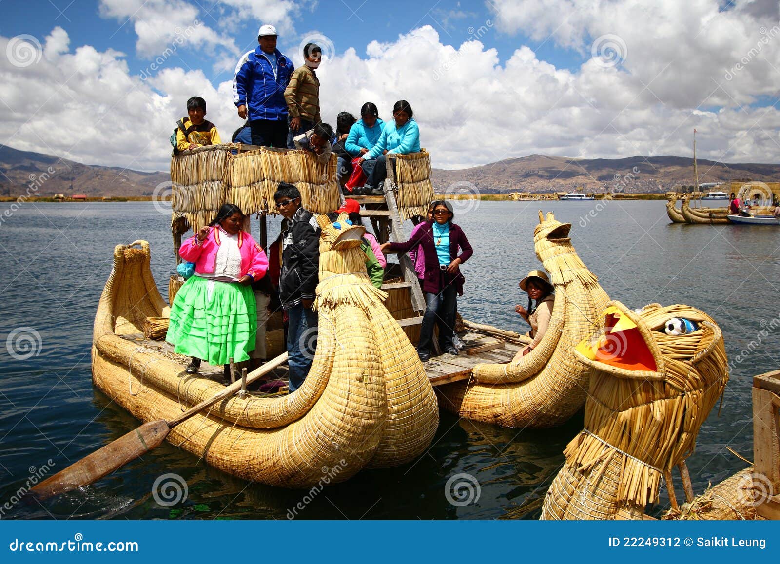 Totora Boat, Peru Editorial Photography - Image: 22249312