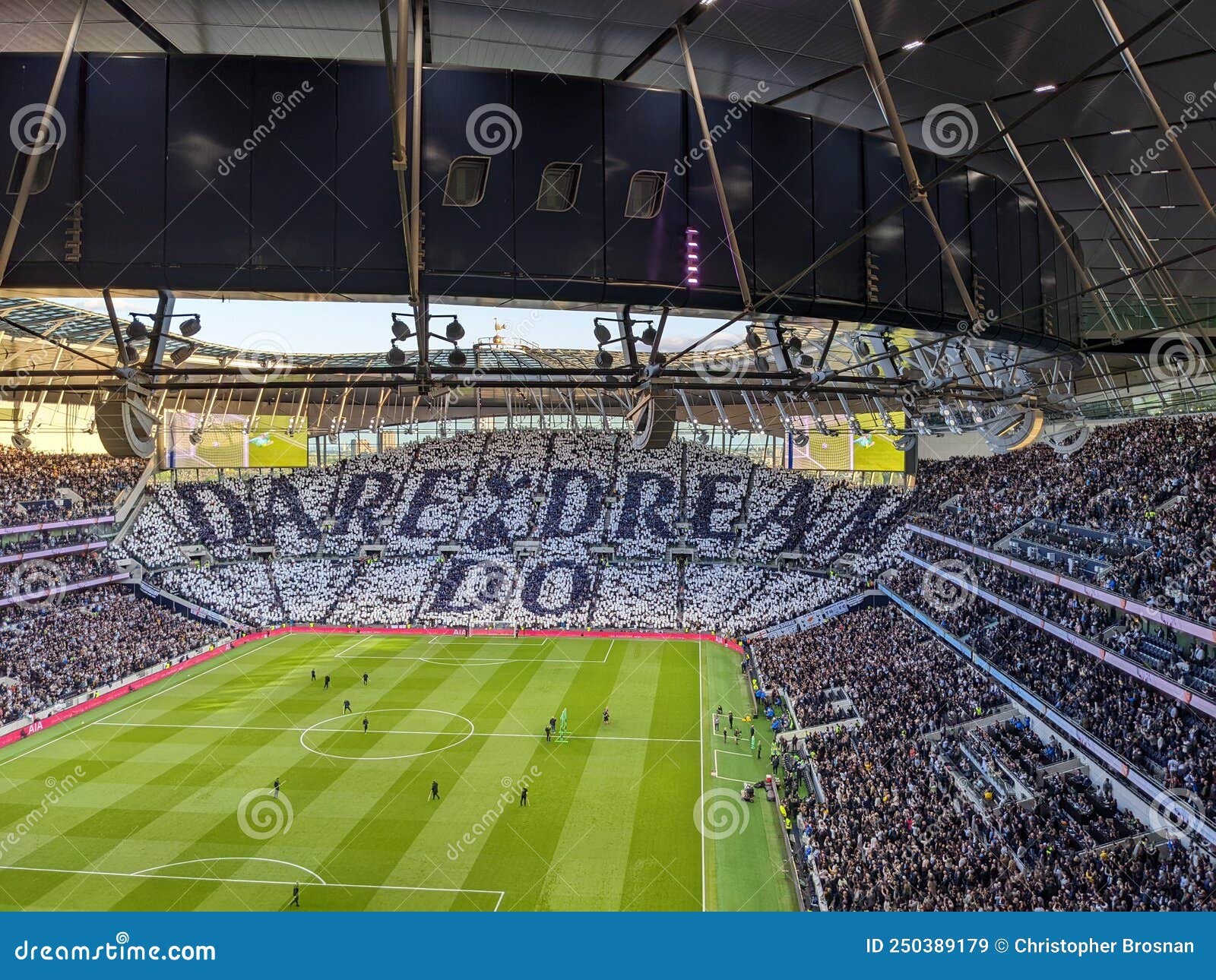 Tottenham Hotspur Stadium editorial stock image. Image of hotspur ...