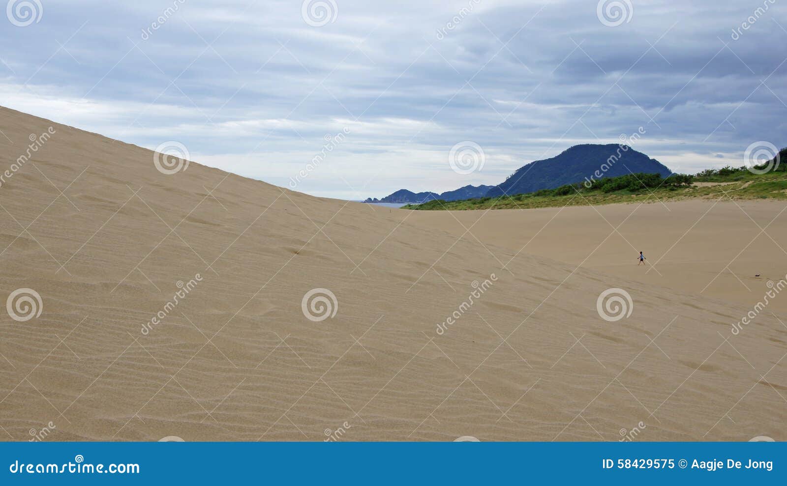 Tottori Sand Dunes in Japan Stock Image - Image of tottori, desert ...