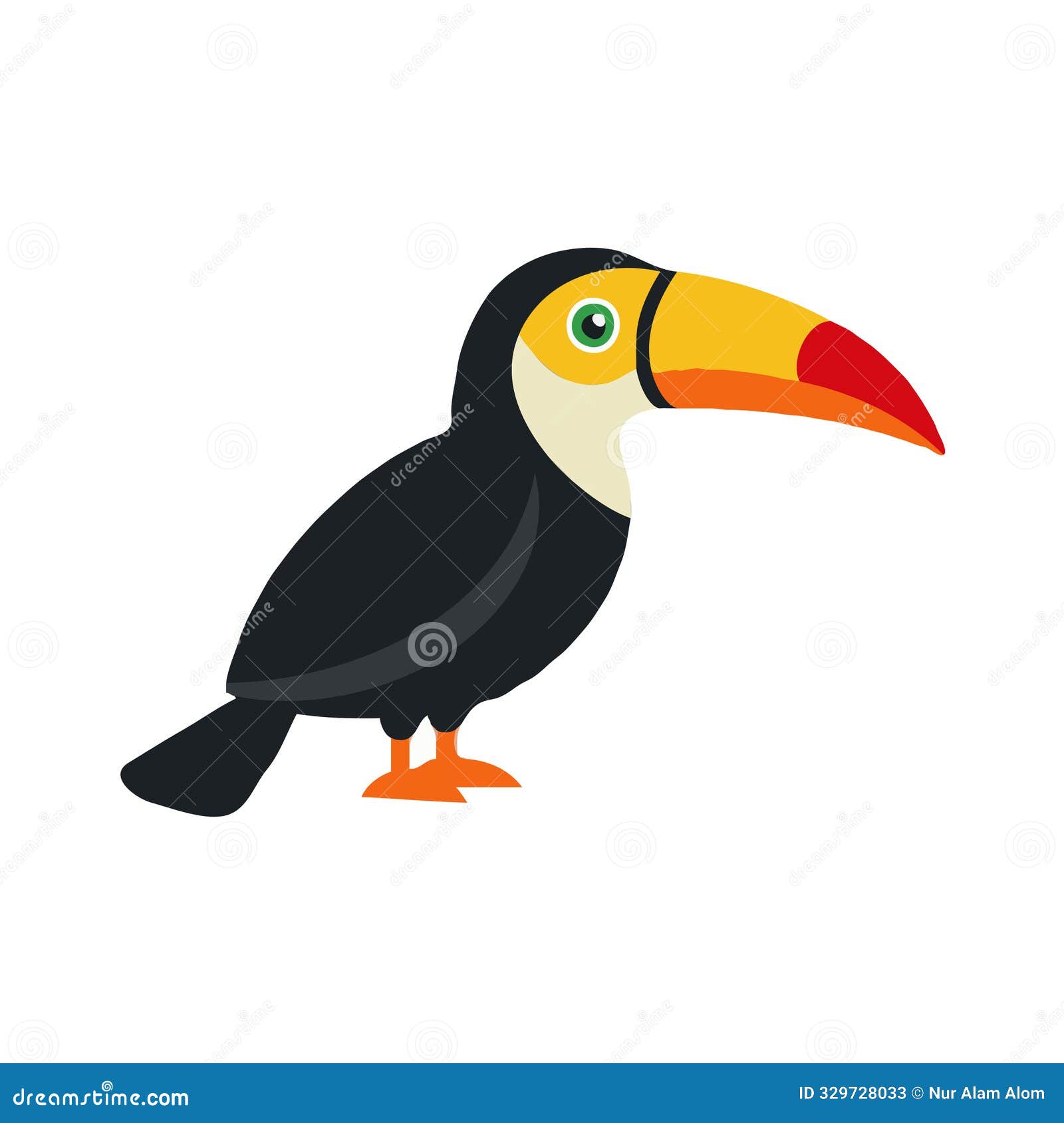 Bird Victor Illustration With White Background | CartoonDealer.com ...