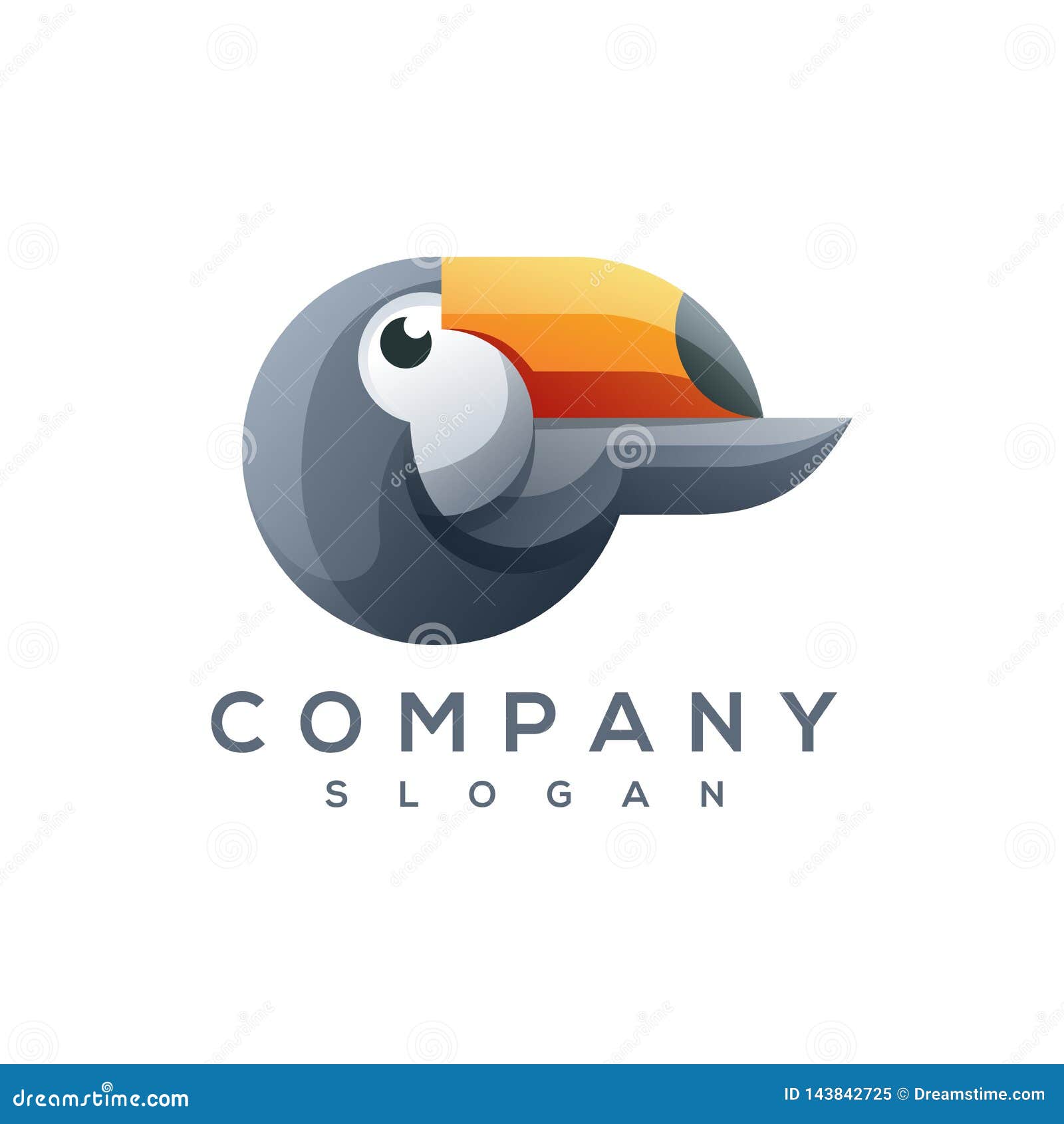 Toucan logo vector stock vector. Illustration of exotic - 143842725