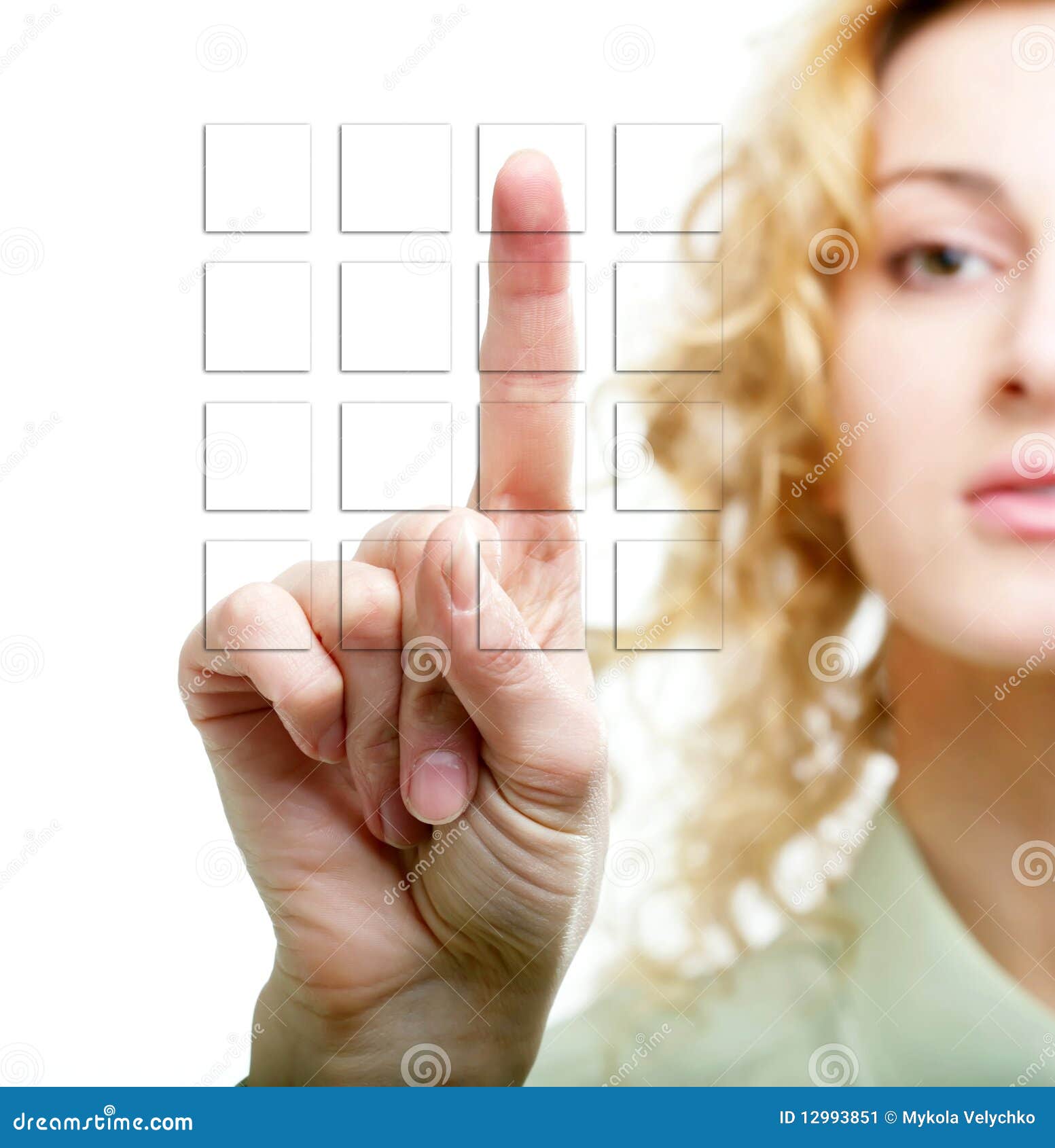 Touch stock image. Image of calculation, foreground, finger - 12993851