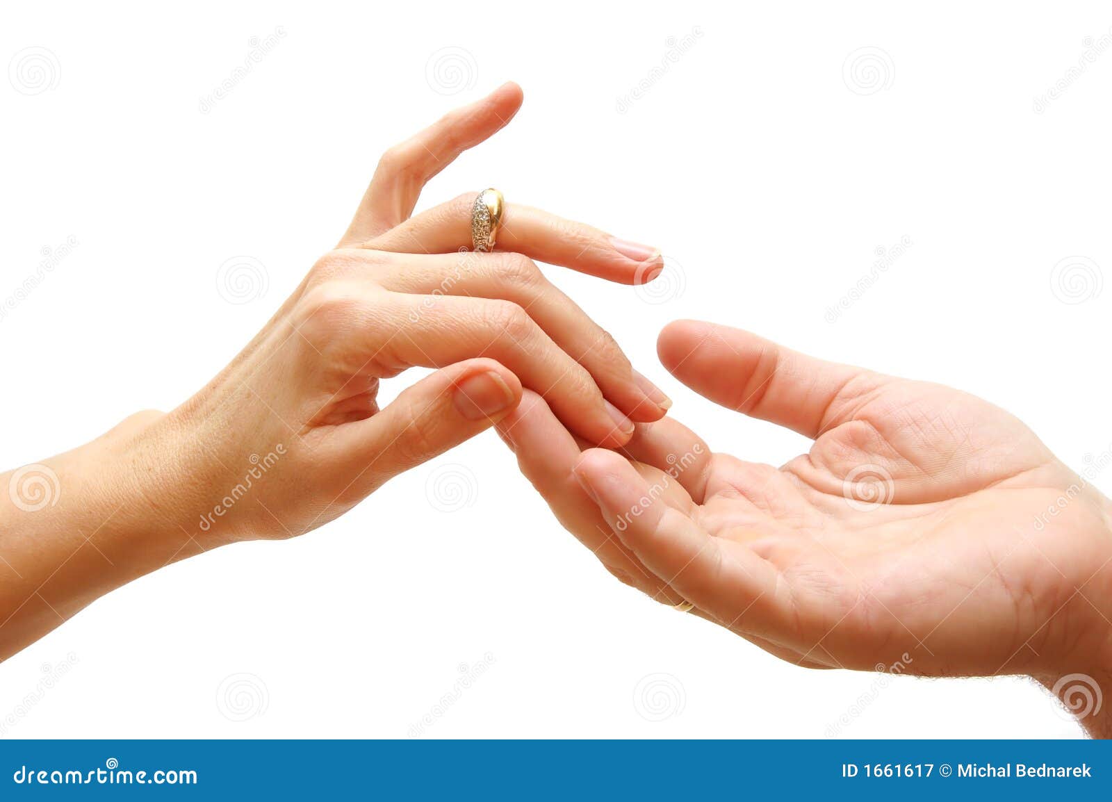 Touch... stock image. Image of communication, skin, isolated - 1661617