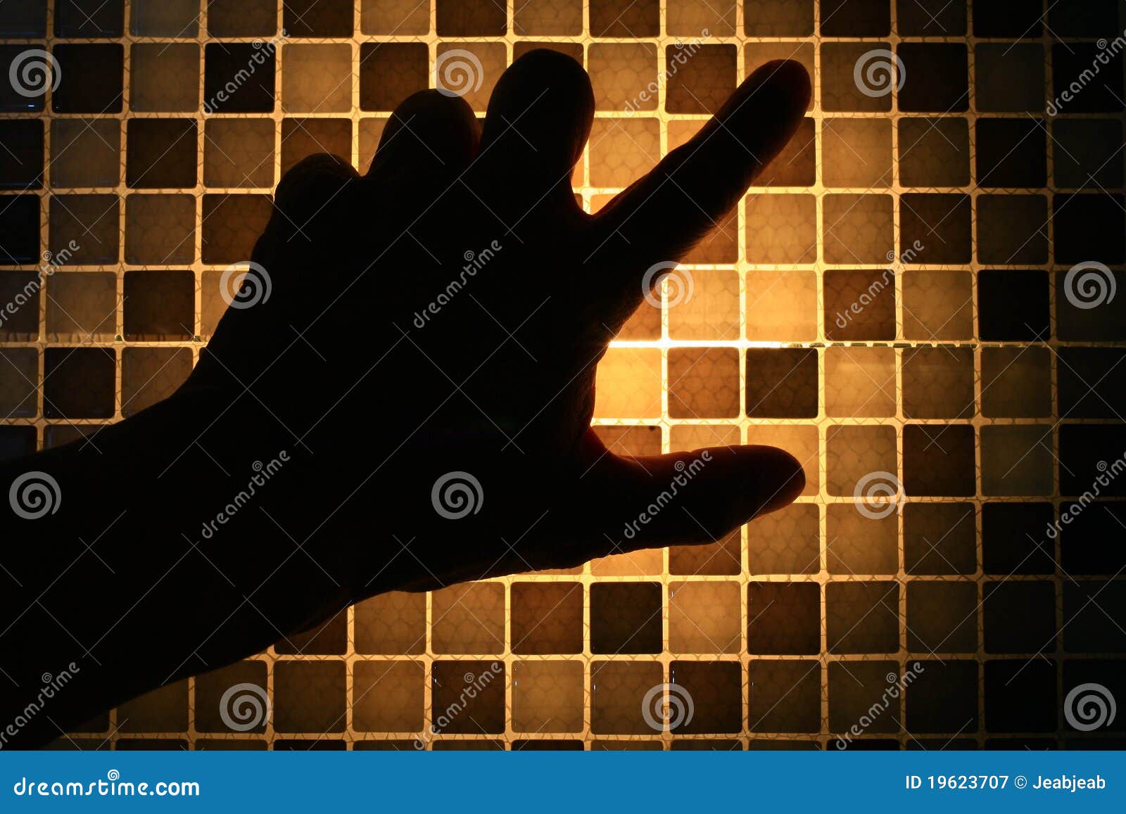 Touch on stock image. Image of choice, abstract, person - 19623707