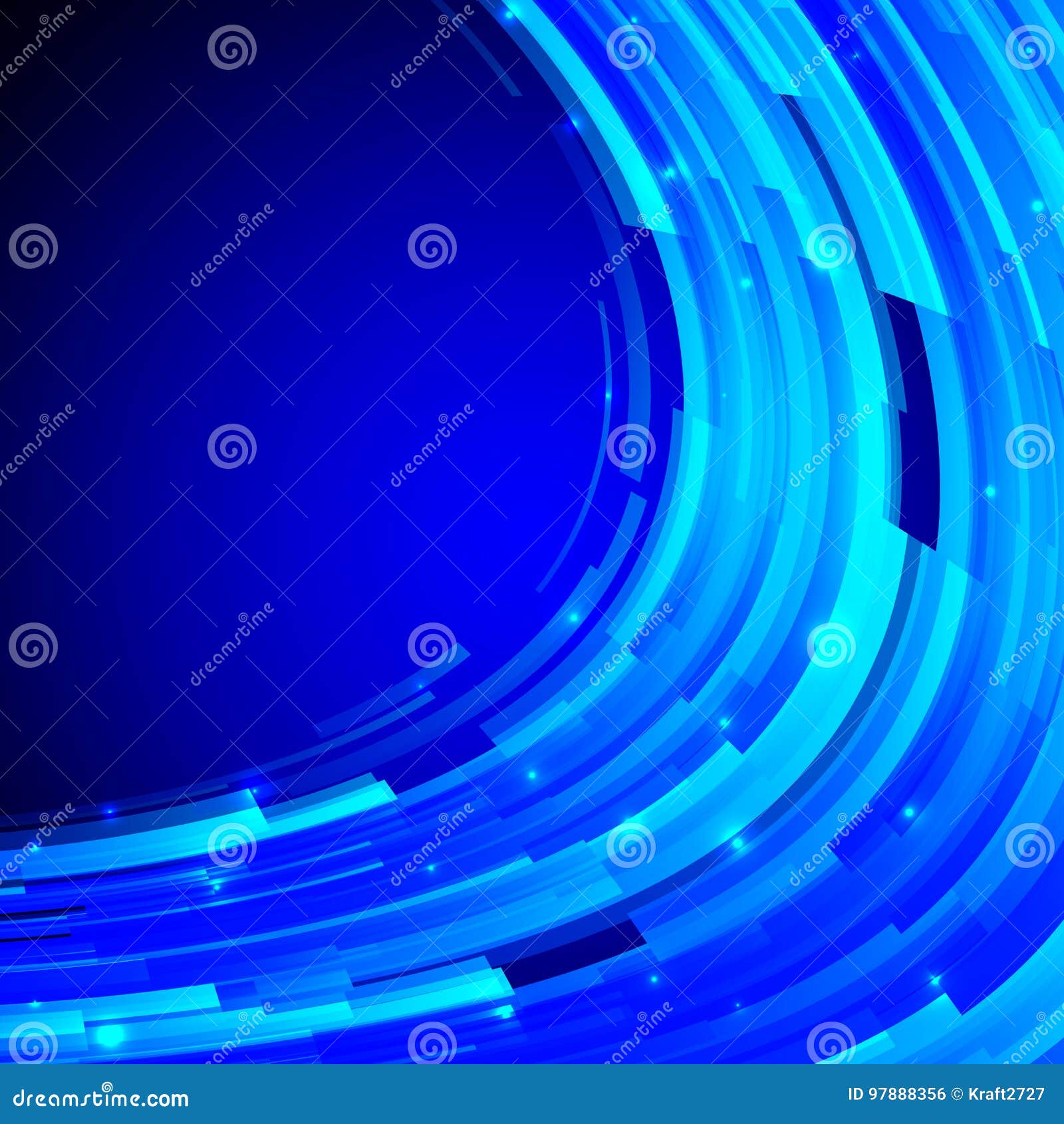 Touch blue background stock vector. Illustration of online - 97888356