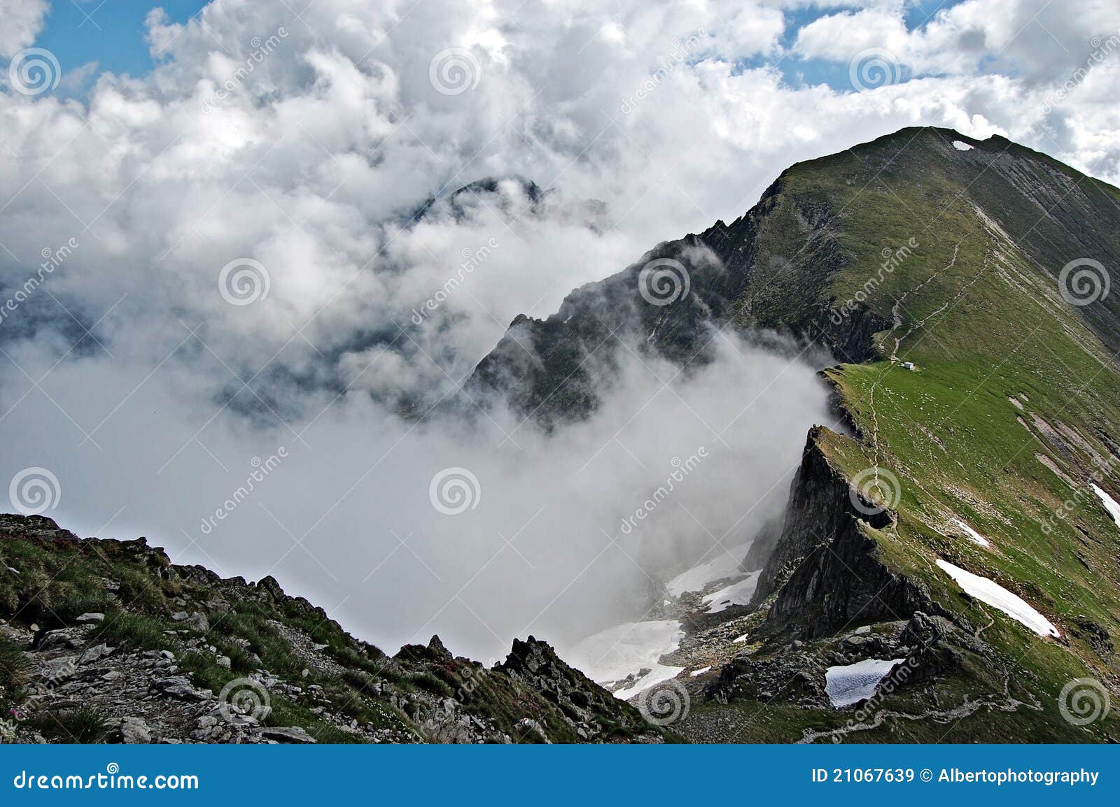 Touch the clouds stock image. Image of field, country - 21067639