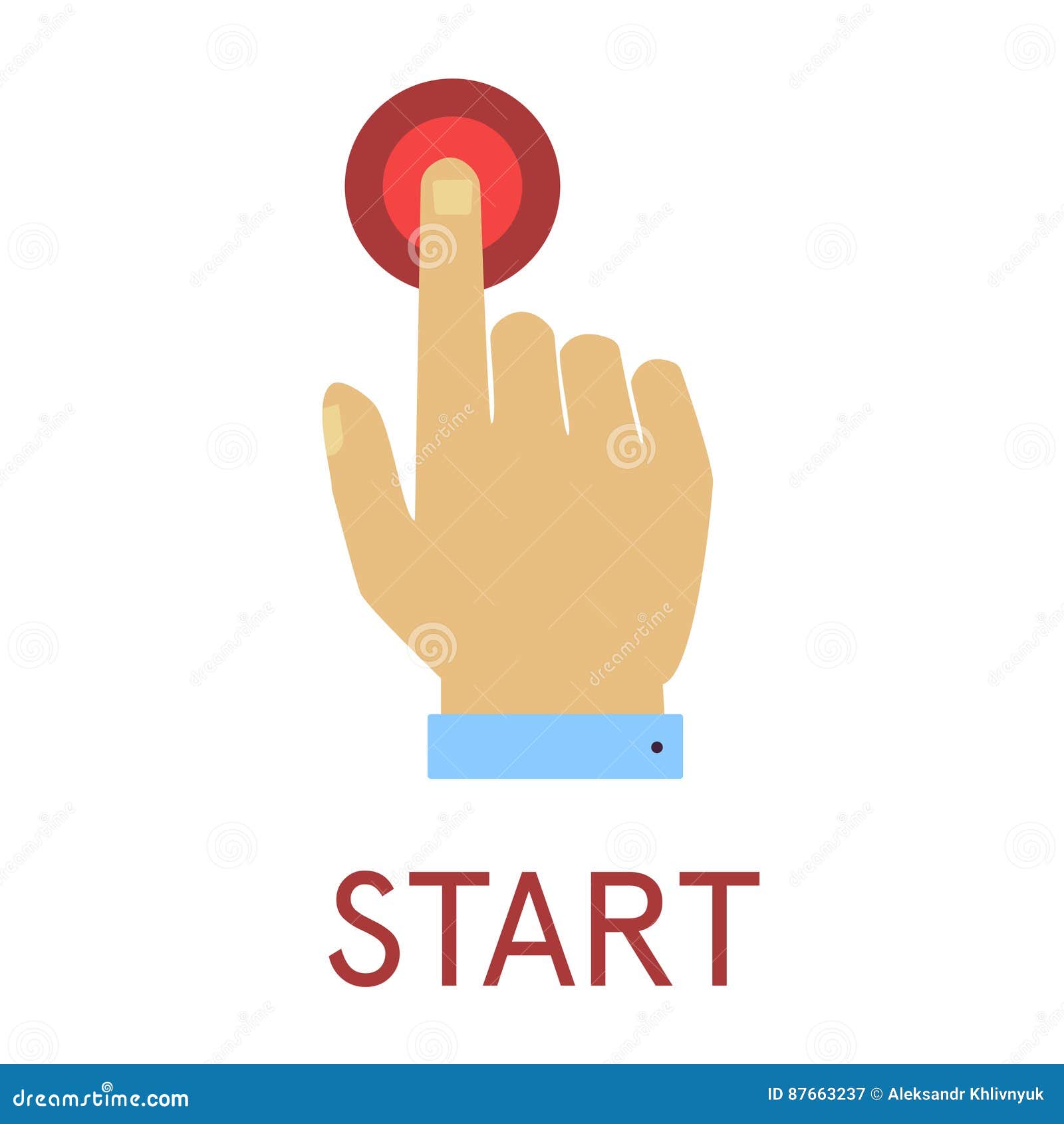 Touch icon stock illustration. Illustration of choice - 87663237