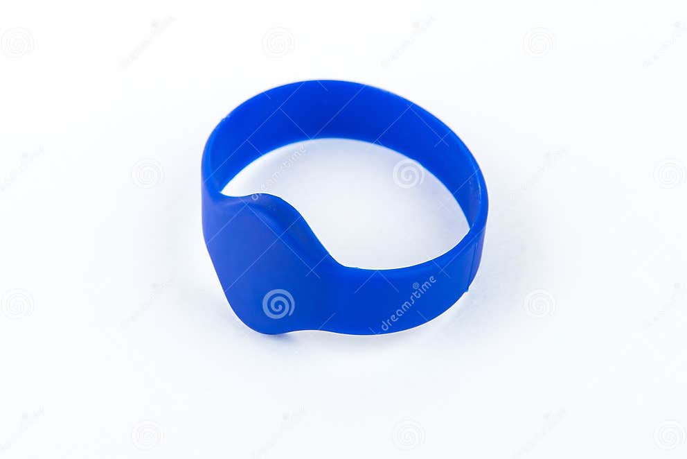 Touch Memory Key and Reader on White Background Stock Photo - Image of ...