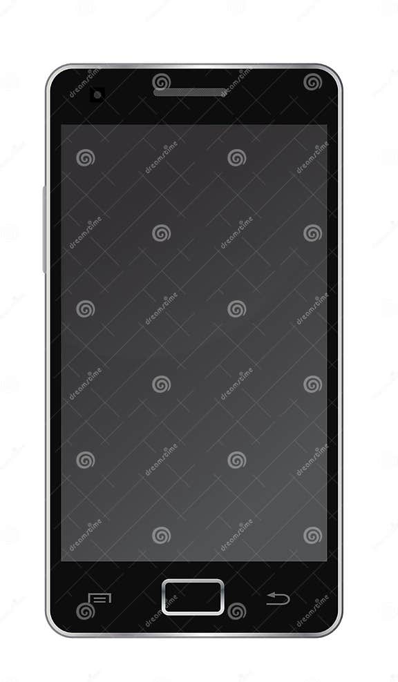 Touch mobile phone stock vector. Illustration of network - 20799683