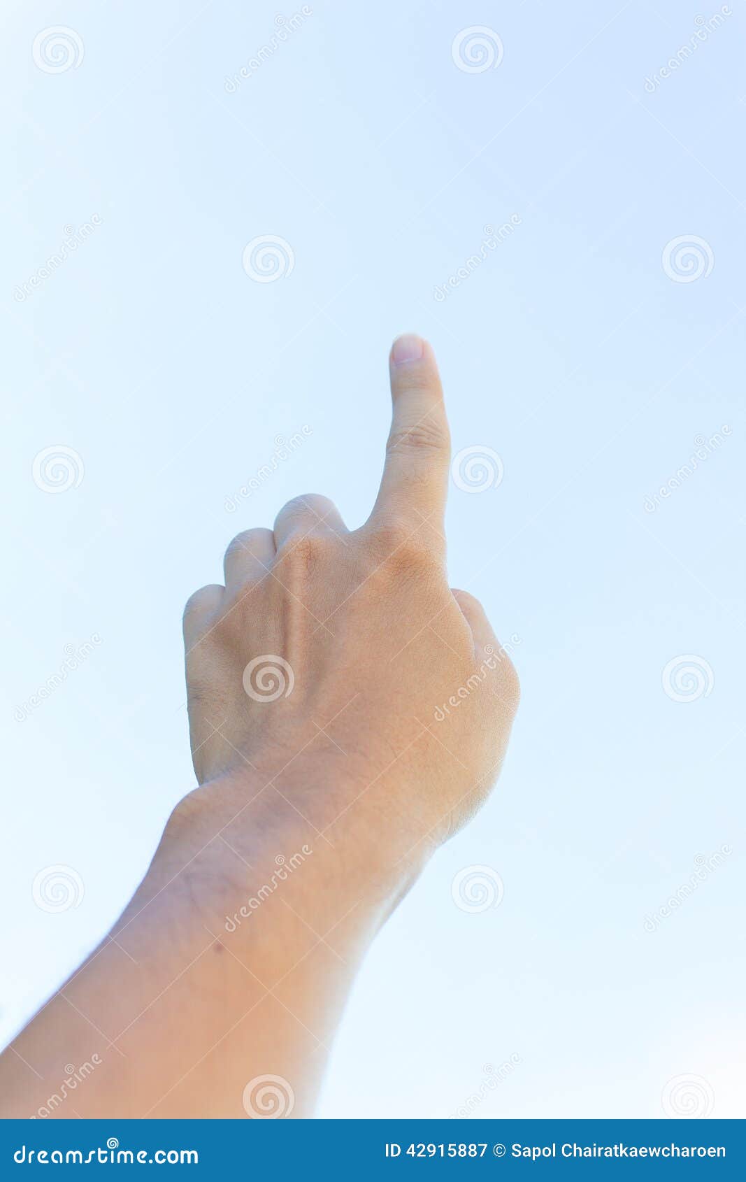 Touch stock image. Image of success, power, reach, lord - 42915887