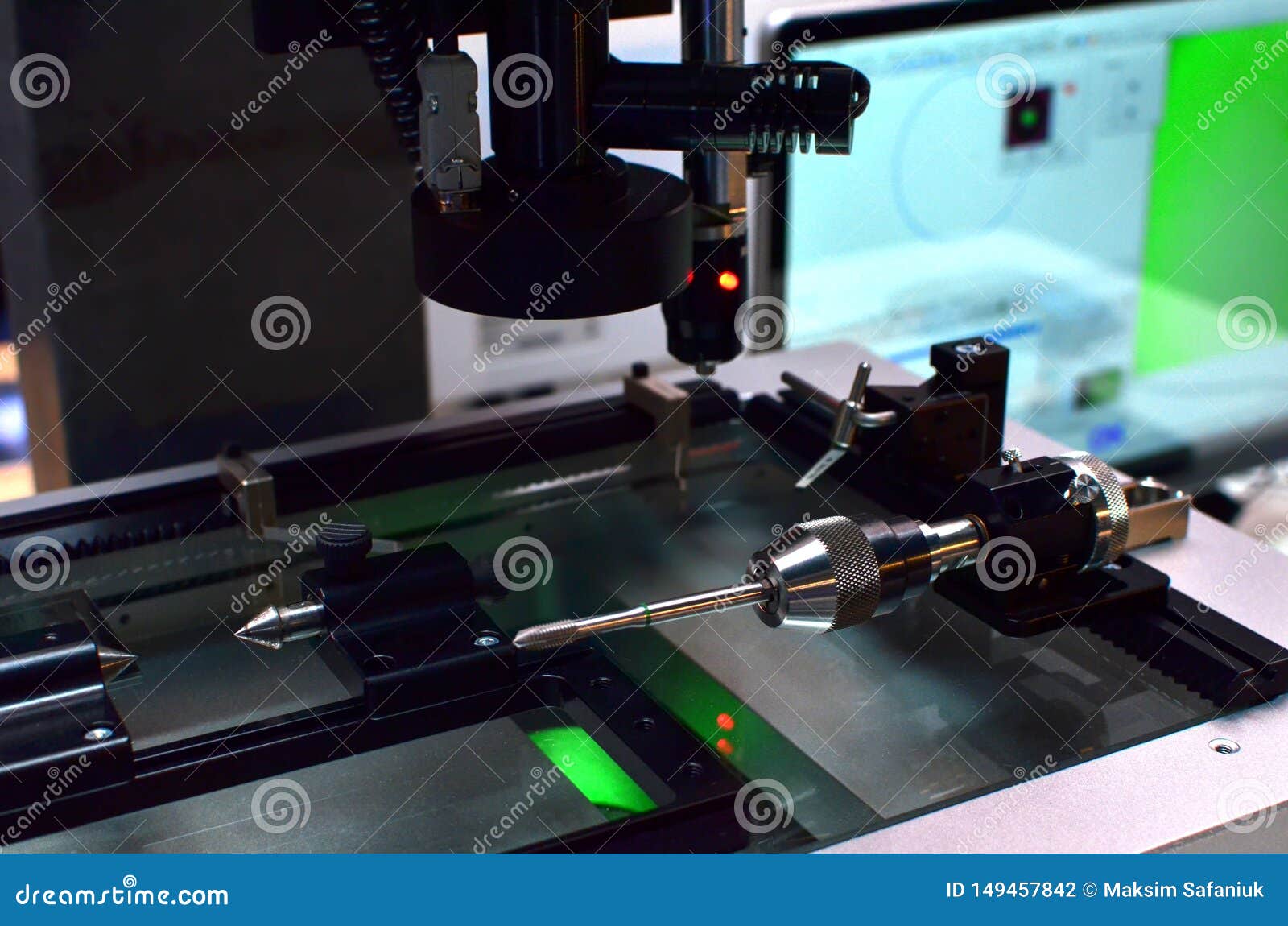 Touch Probes for Quality Control on Milling CNC Machine. Precision ...